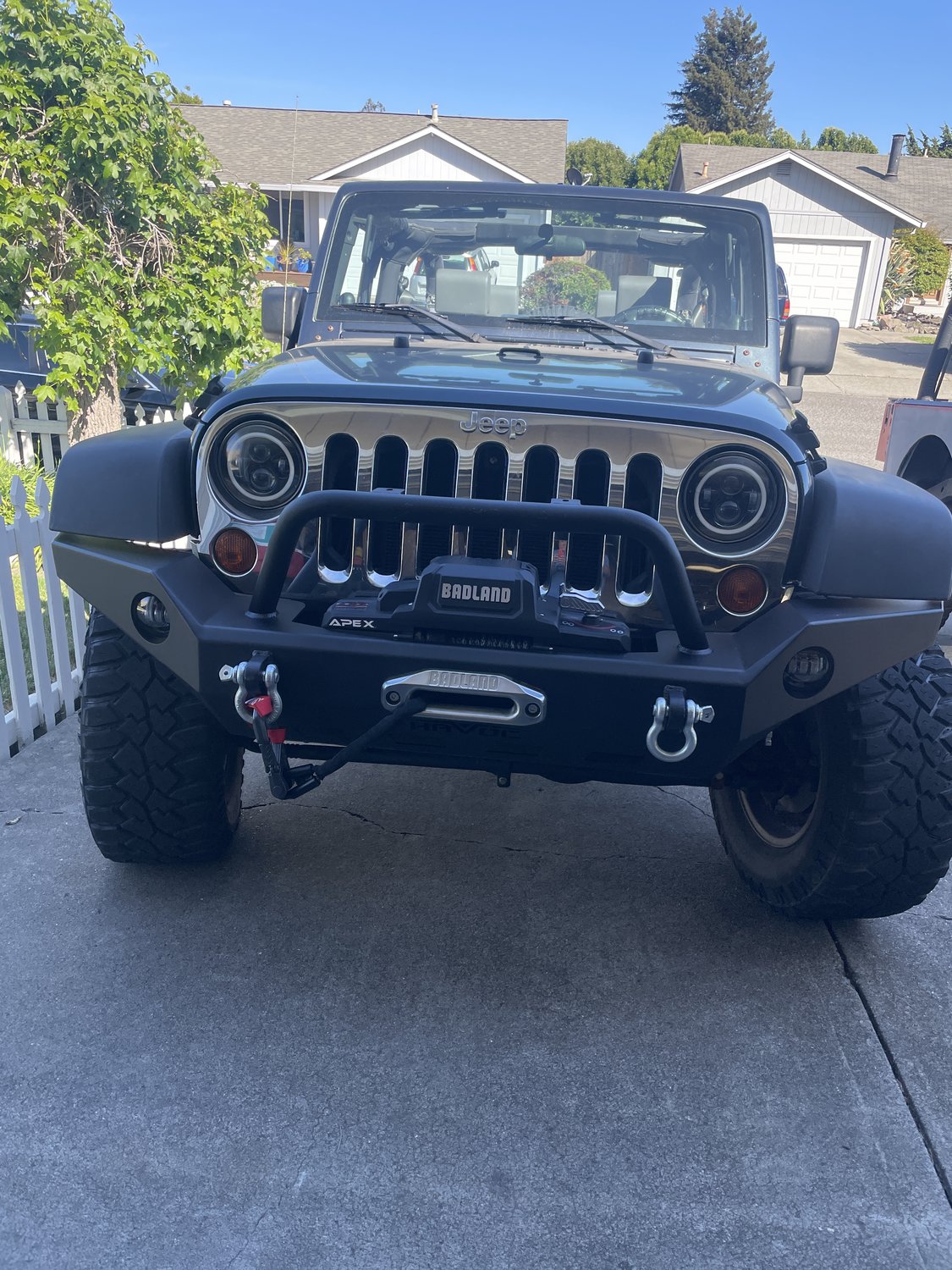 Havoc Offroad HPG-42-10202 Claw Hammer Full Width Front Bumper for 07 ...