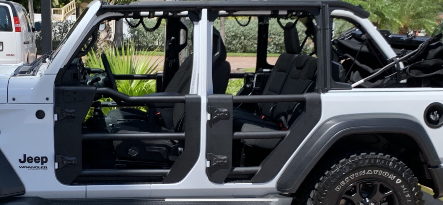 Carnivore Tube Doors for 07-18 Jeep Wrangler JK | Quadratec