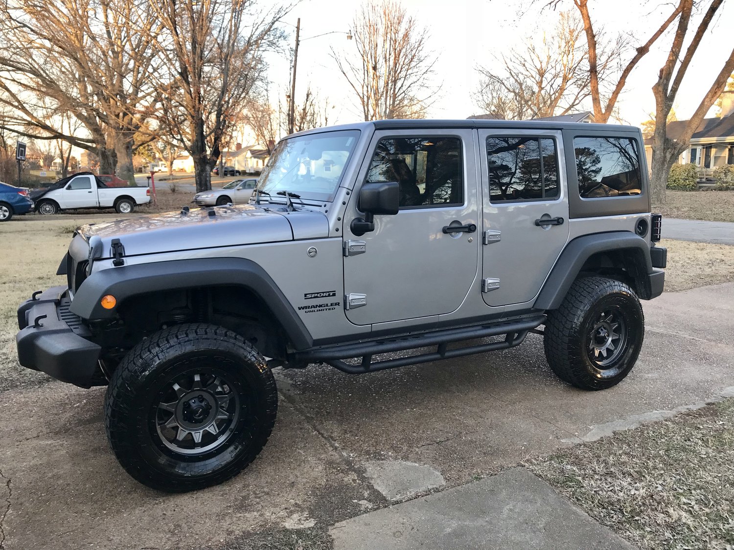 TACTIK 92615 3011 T-742 in Gun Metal Gray and Black for 07-20 Jeep ...