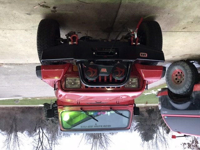 ARB 3450150 Quadratec Edition Front Stubby Bull Bar Bumper for 87-06 ...