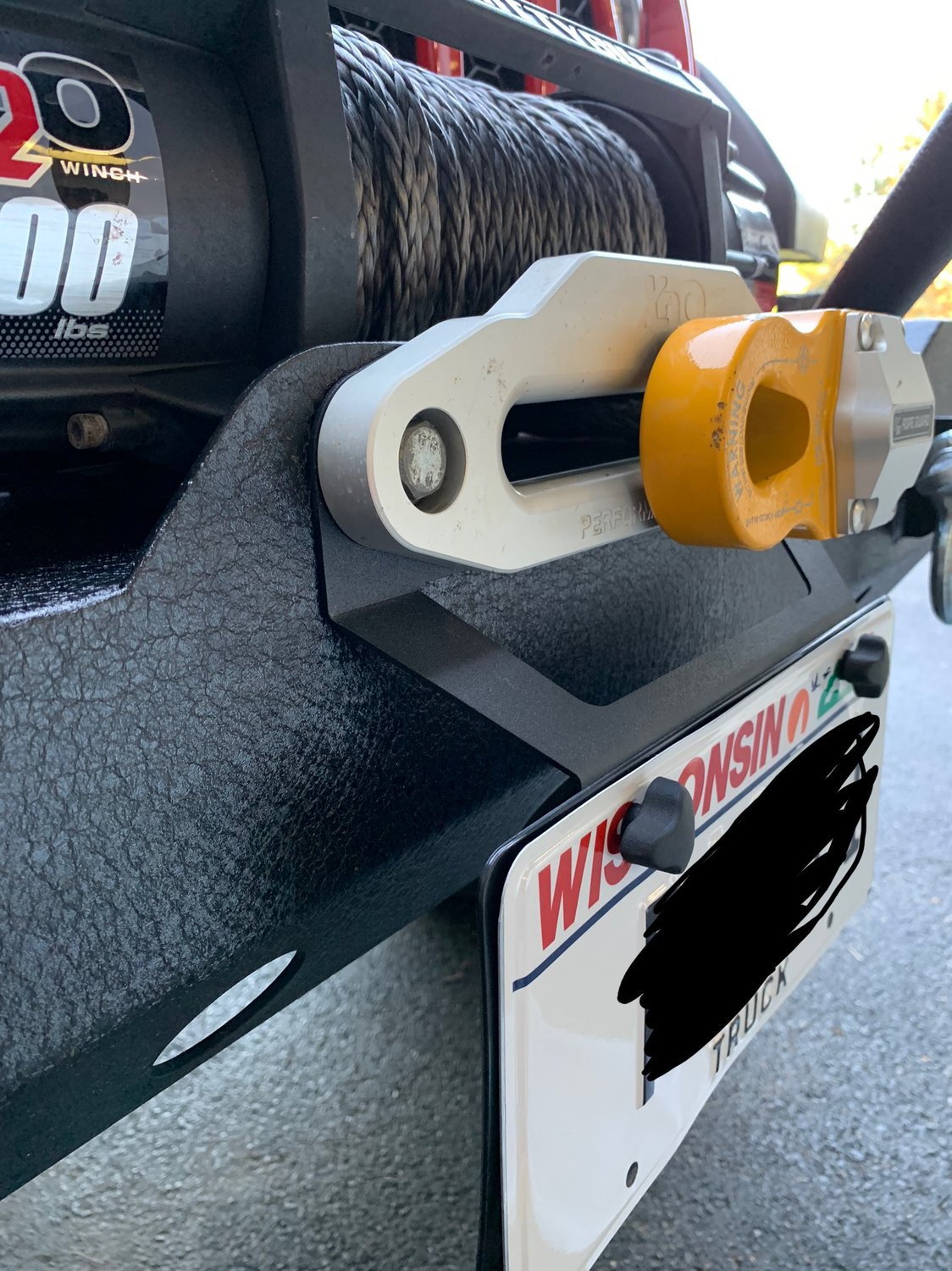 AEV 10404003AB Hawse Fairlead License Plate Mount | Quadratec