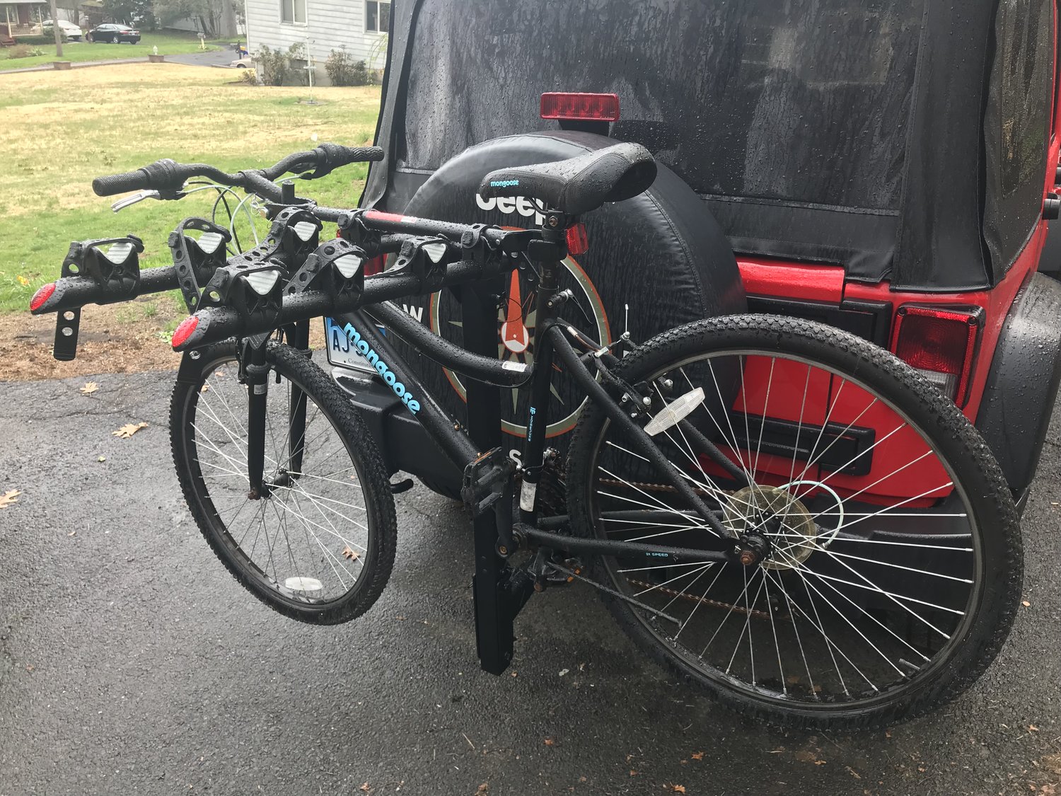 Quadratec 4 Bike Folding Bike Rack for 2" Receiver Hitch | Quadratec