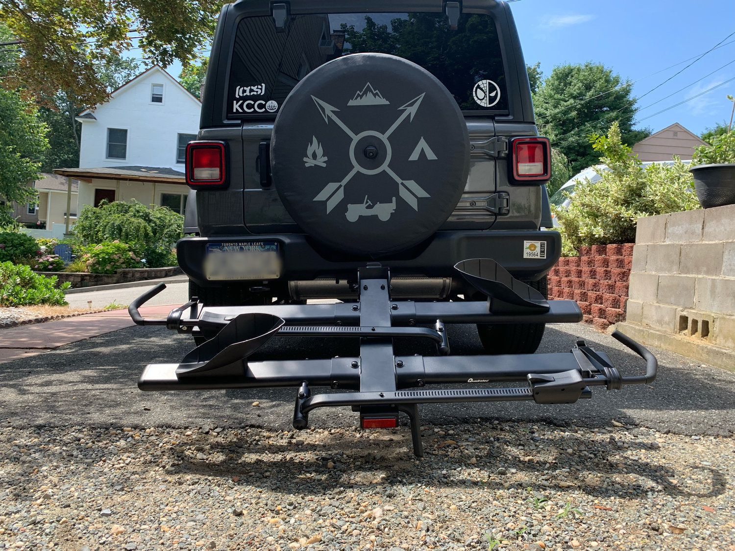 Quadratec 2 Bike Platform Rack for 2" Receiver Hitch | Quadratec