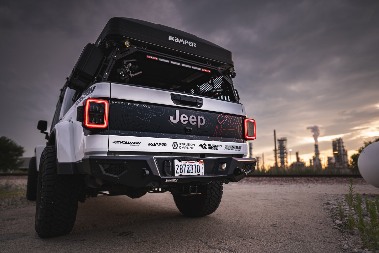 Carnivore Rear Bumper for 20-25 Jeep Gladiator JT | Quadratec
