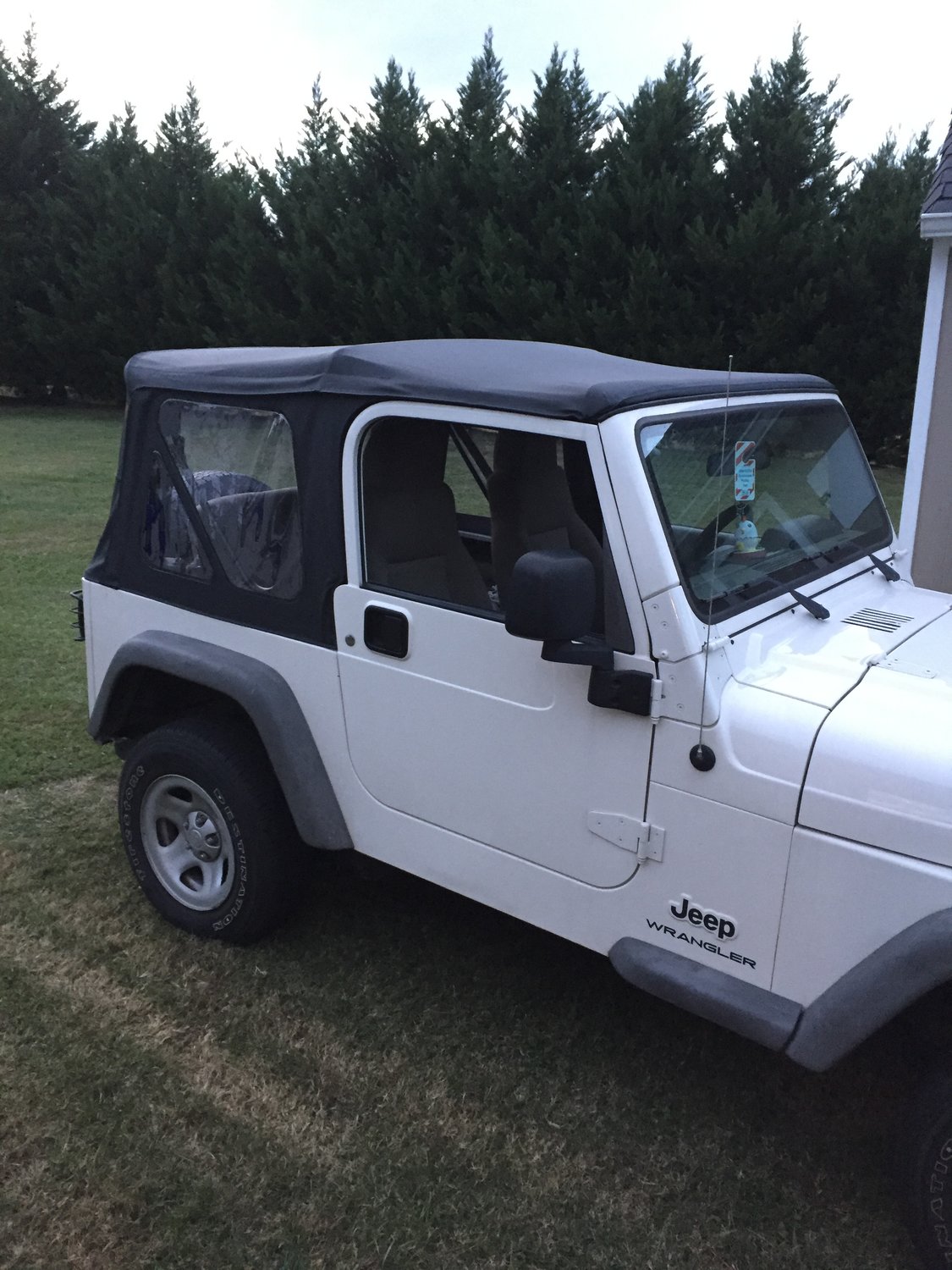 QuadraTop Replacement Soft Top with Clear Windows for 97-06 Jeep ...