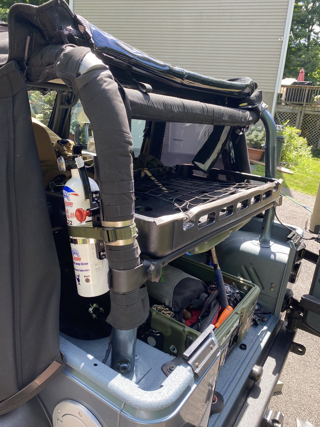 Bestop 41406-01 HighRock 4x4 Lower Cargo Rack Bracket for 92-02 Jeep ...