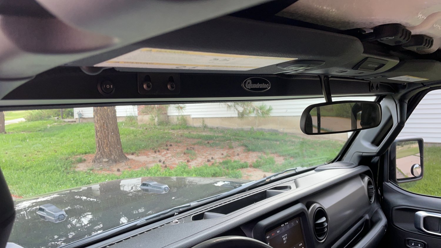 Quadratec LED Interior Mount 50” Stealth Light Bar for 18-23 Jeep ...