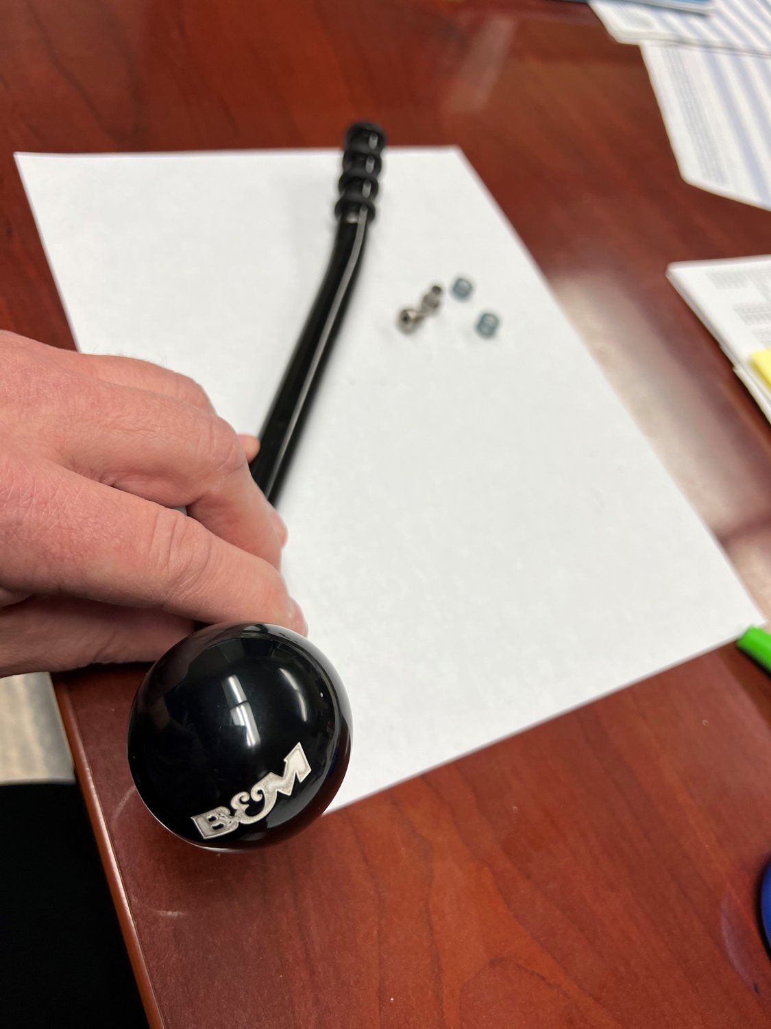 B&M Racing 46200 Shifter Stick for 05-18 Jeep Wrangler TJ, JK with 6 ...