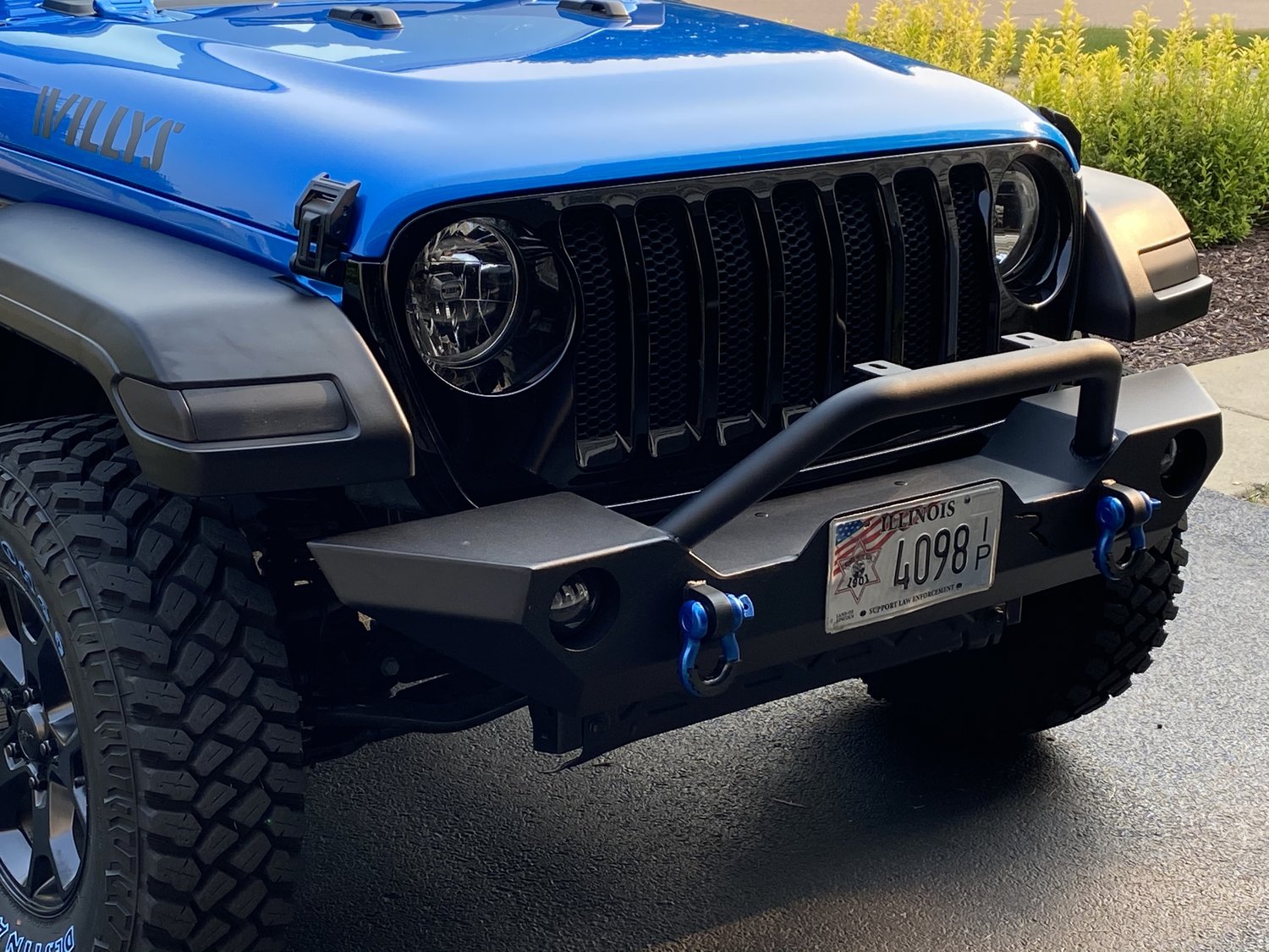 Rampage Products 99306 Rock Rage Front Bumper for 07-23 Jeep Wrangler ...