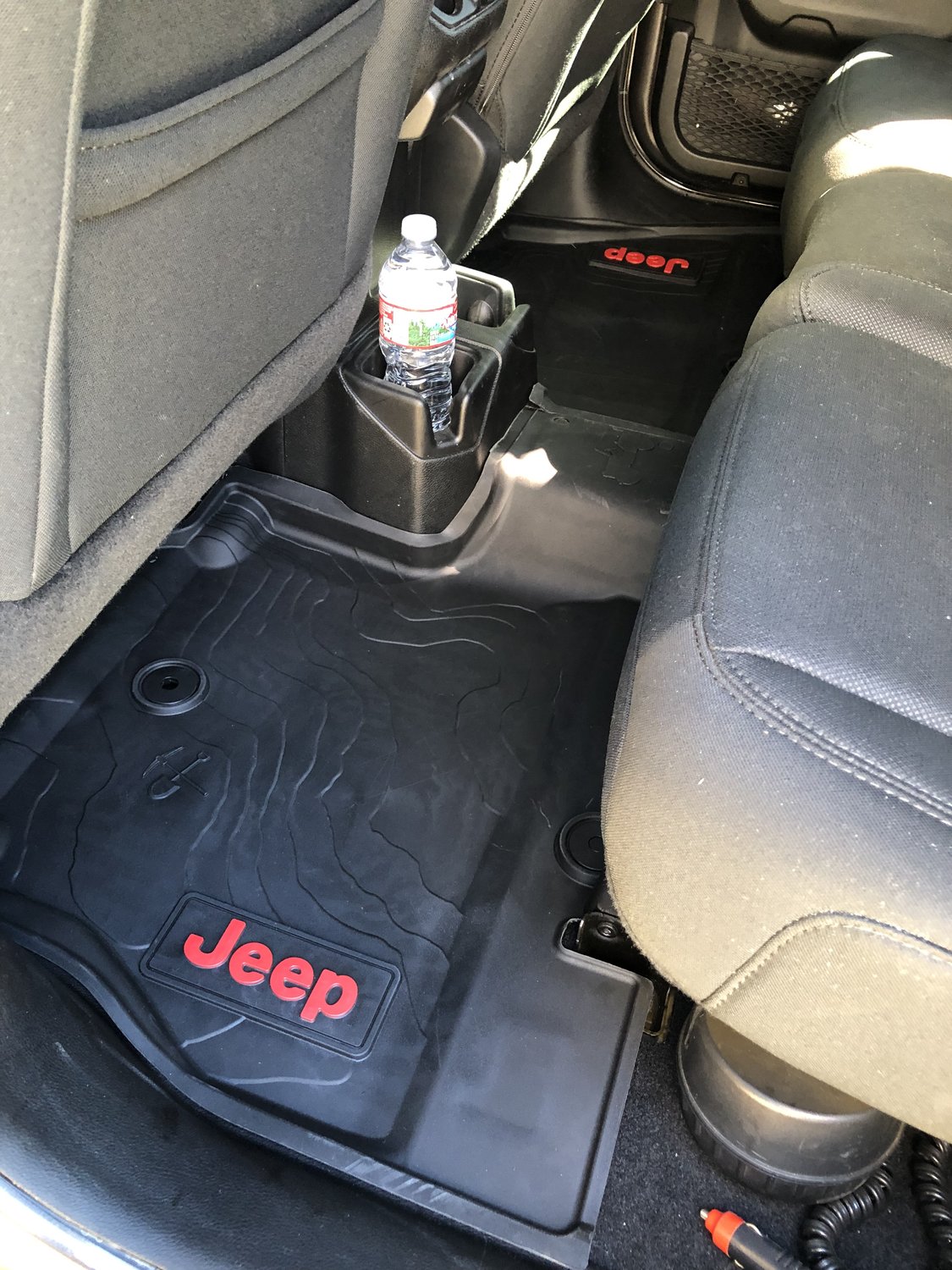 Mopar All-Weather Front & Rear Floor Liner Set for 18-24 Jeep Wrangler ...