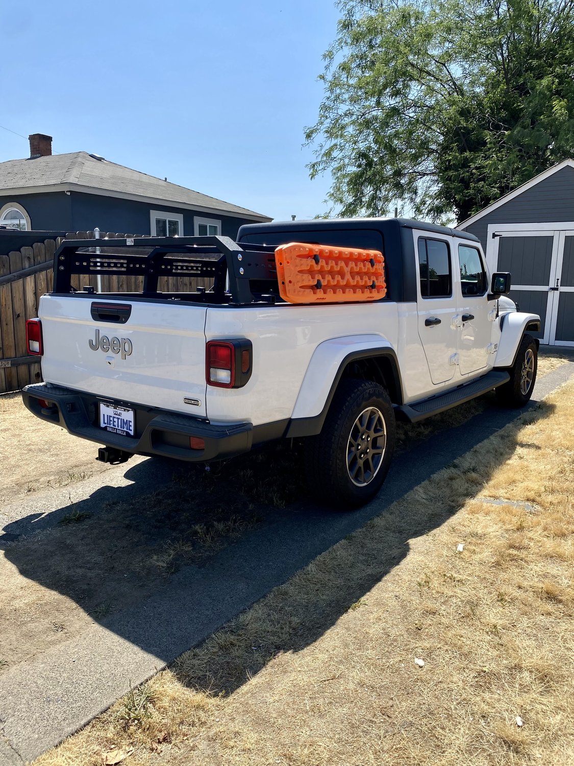 Fishbone Offroad Tackle Rack for 20-23 Jeep Gladiator JT Half Height ...