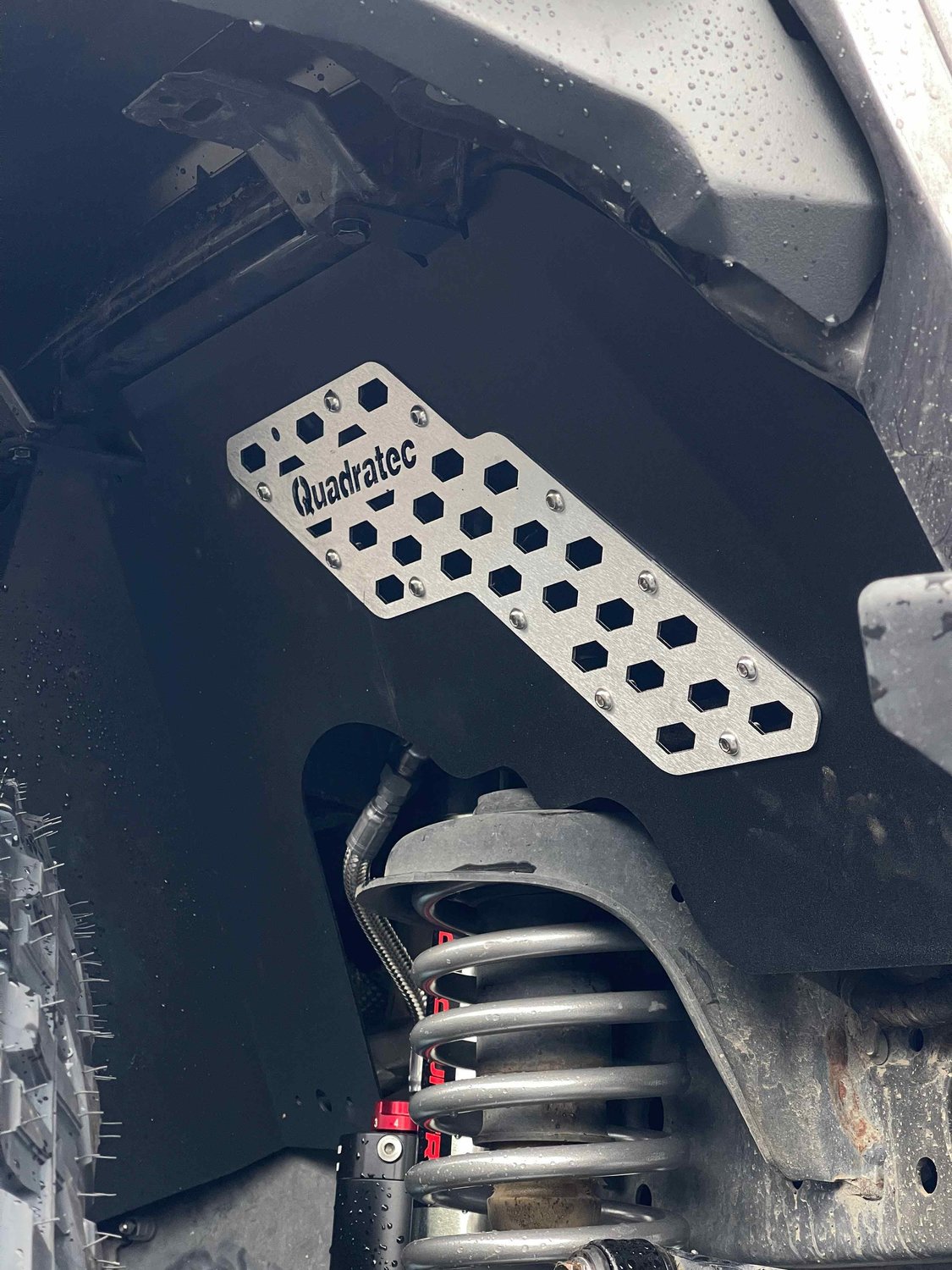 Quadratec Aluminum Inner Fender Liners for 18-24 Jeep Wrangler JL ...