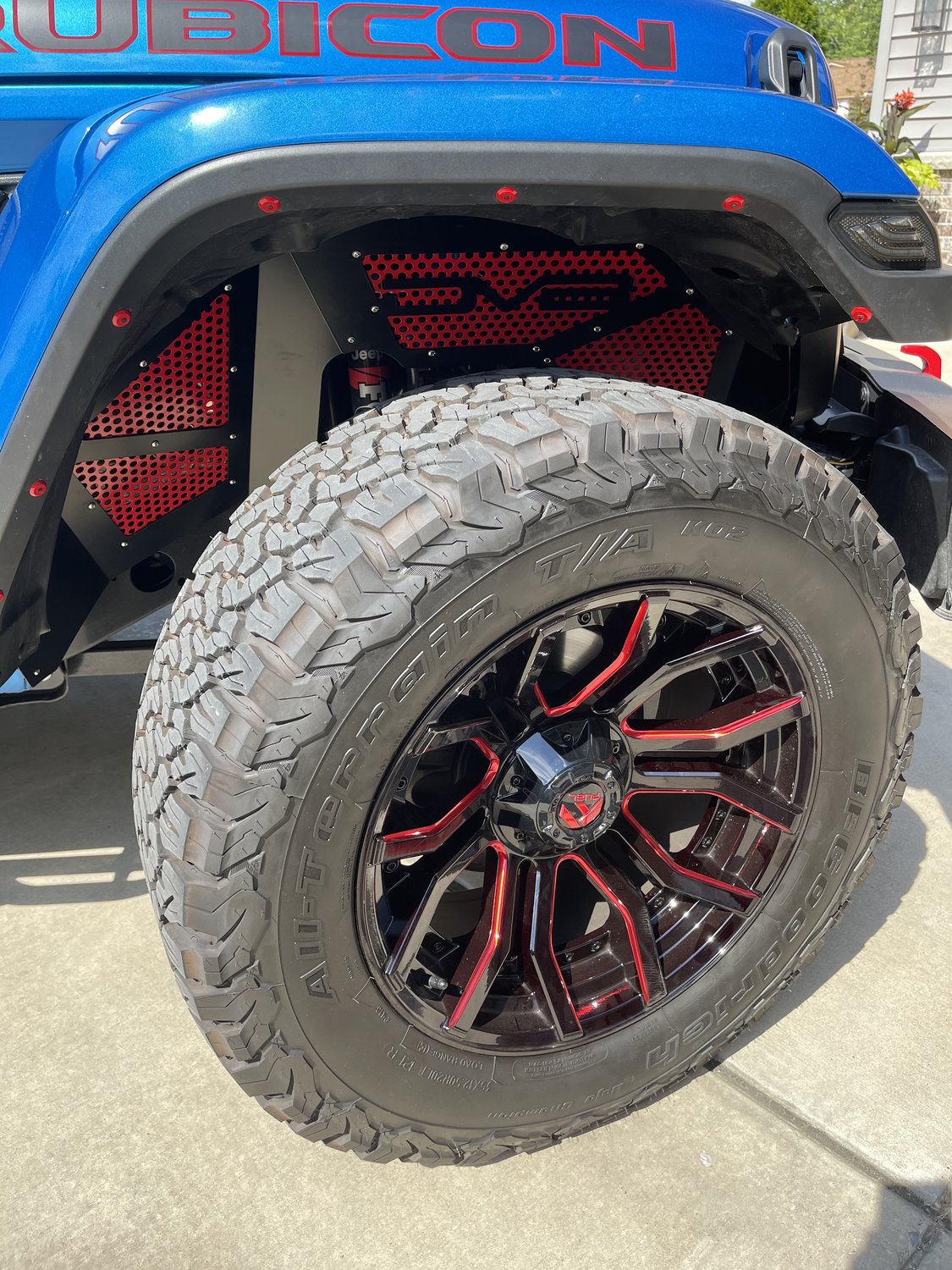 DV8 Offroad Front Inner Fenders for 18-23 Jeep Wrangler JL & Gladiator ...