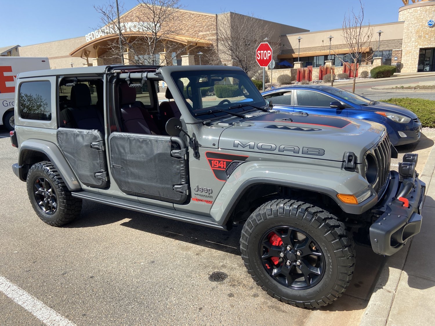 Mopar 77072498AC Front and Rear Tube Doors for 18-24 Jeep Wrangler JL ...