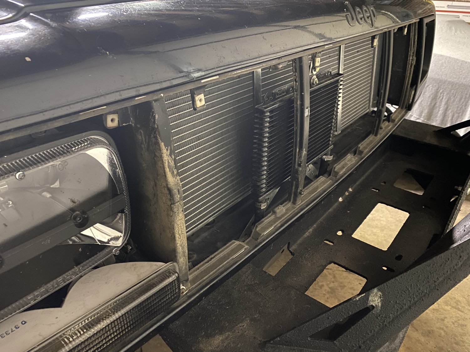 Cold Case MOJ994A Aluminum Performance Radiator for 91-01 Jeep Cherokee ...