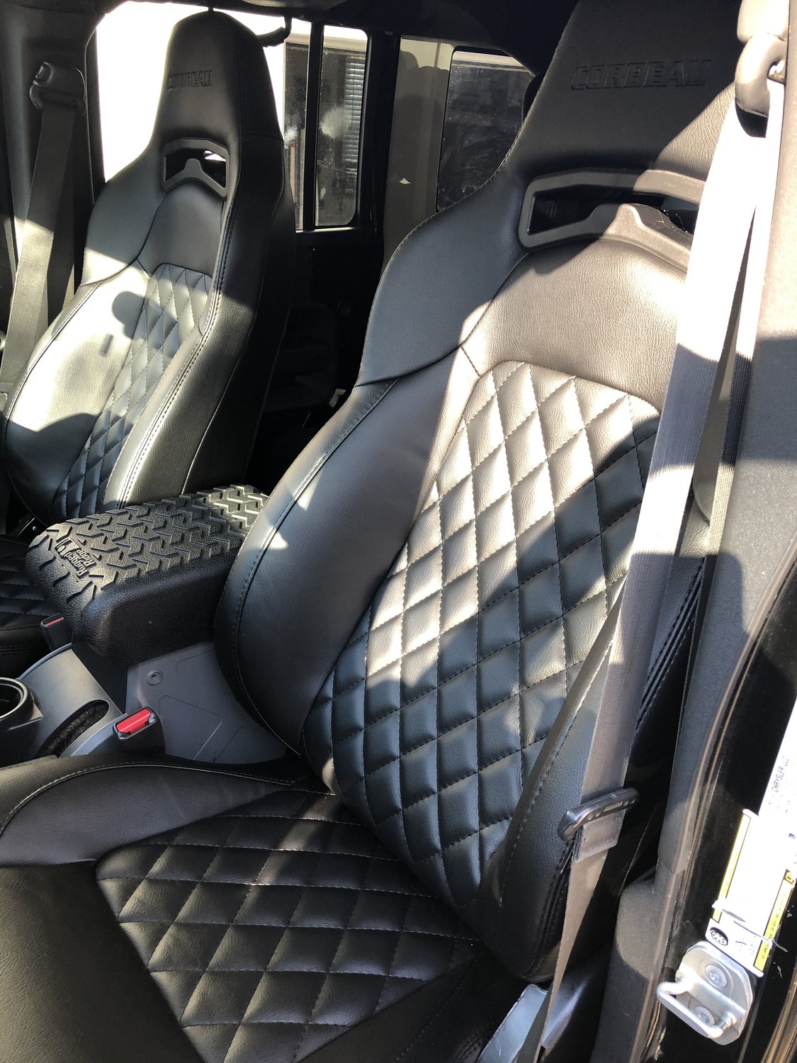 Corbeau Trailcat Reclining Front Seat Pair for 76-18 Jeep CJ-7 ...