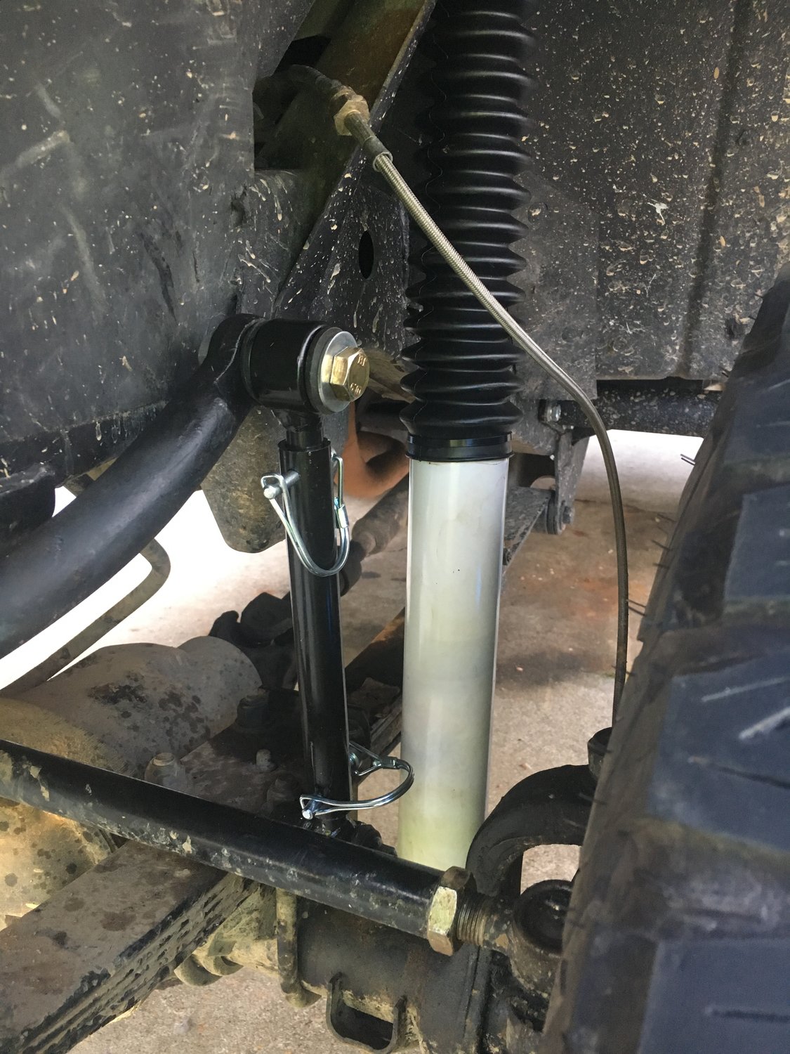 Quadratec Maximum Duty Nitro 8.0 Shock Kit for 87-95 Jeep Wrangler YJ ...