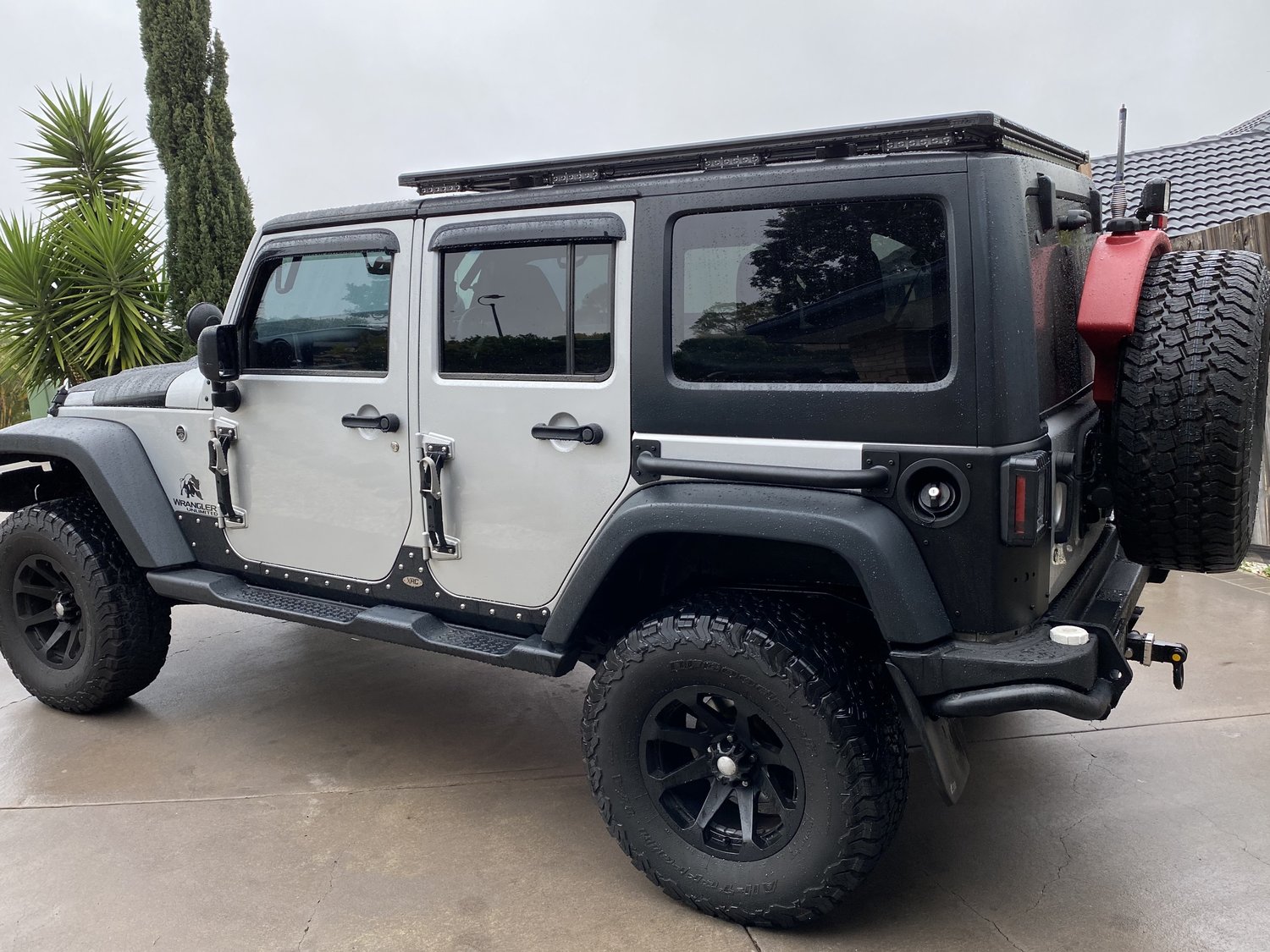 AEV 10303015AA Corner Guard Rail Kit for 07-18 Jeep Wrangler Unlimited ...