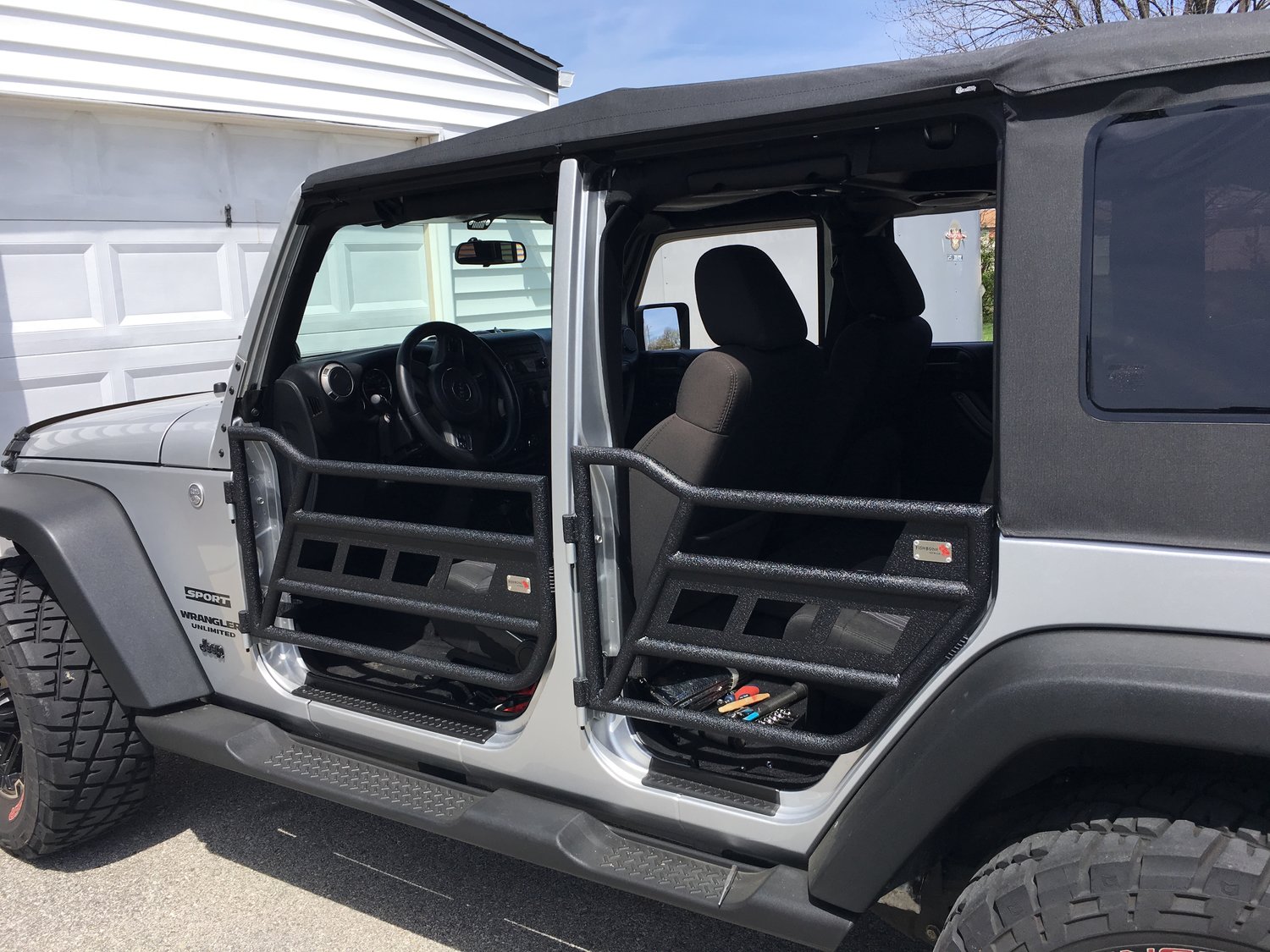 Fishbone Offroad FB24022 Front and Rear Tube Doors for 07-18 Jeep ...