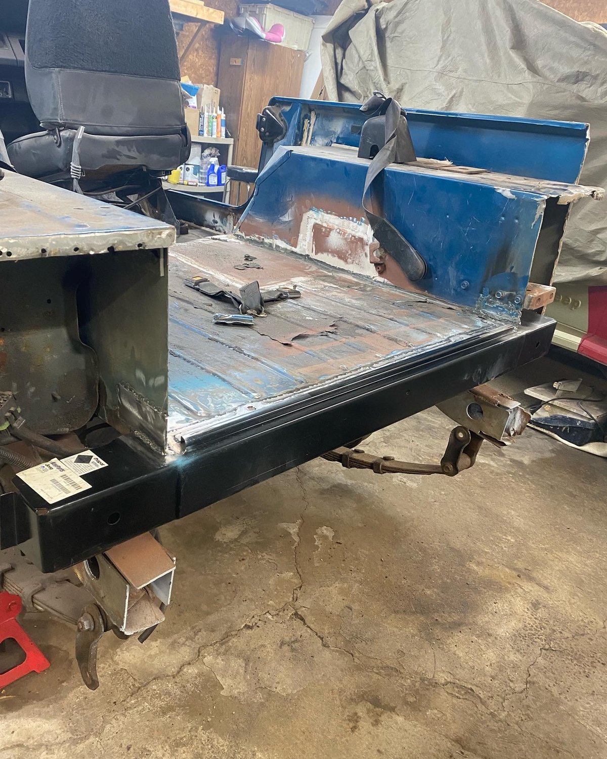 Key Parts 0480-260 Rear Floor Crossmember for 87-06 Jeep Wrangler YJ ...