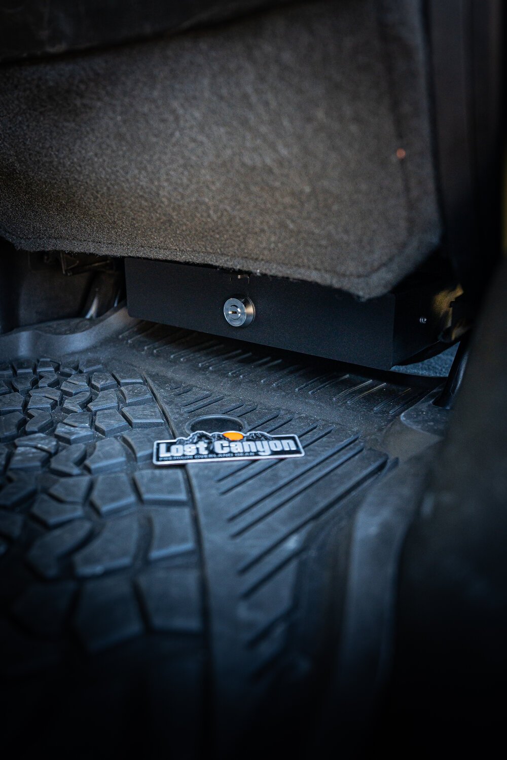 Lost Canyon Under Seat Security Box for 18-25 Jeep Wrangler JL Unlimited 4-Door & Gladiator JT ...