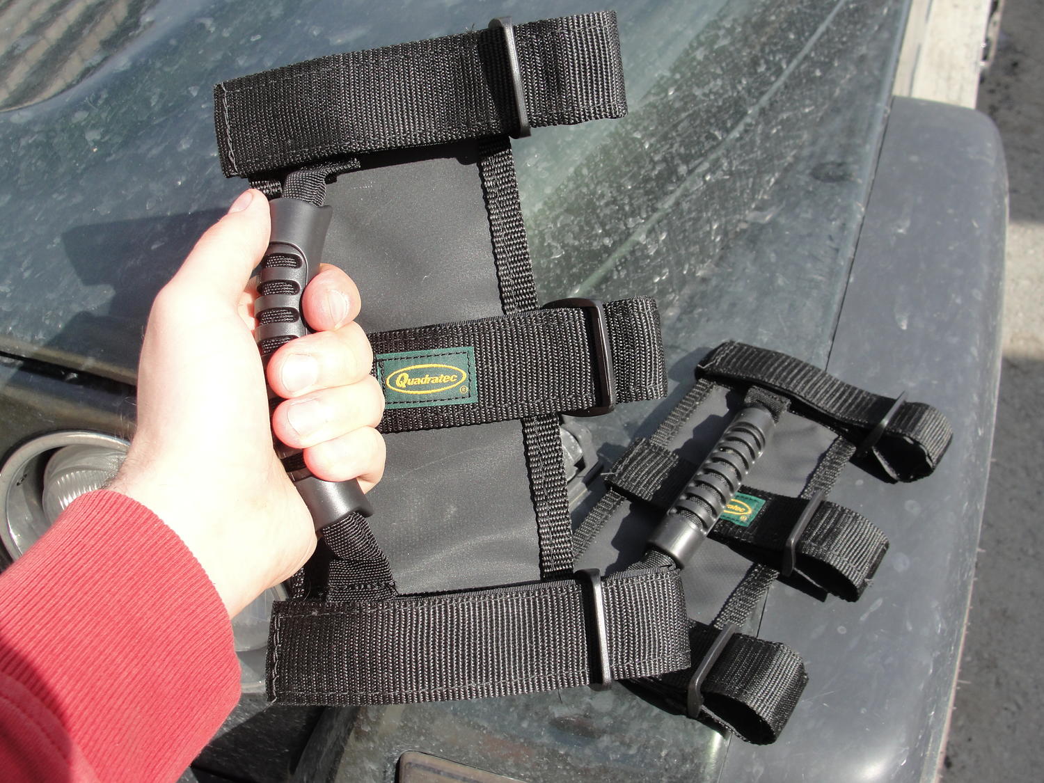 Quadratec Ultimate Sport Bar Grab Handles | Quadratec