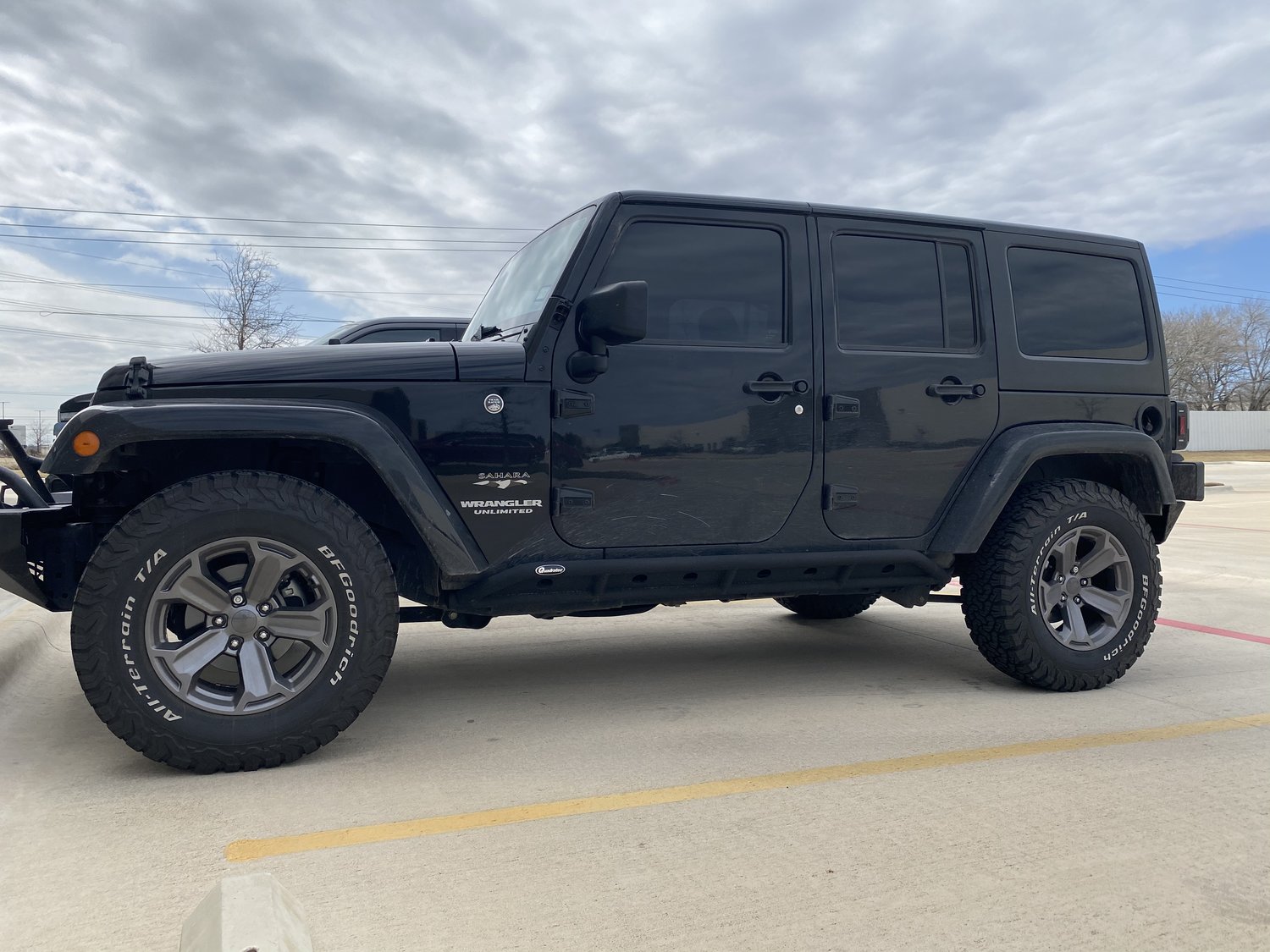 Quadratec Heavy Duty Rocker Guards for 07-18 Jeep Wrangler JK Unlimited ...