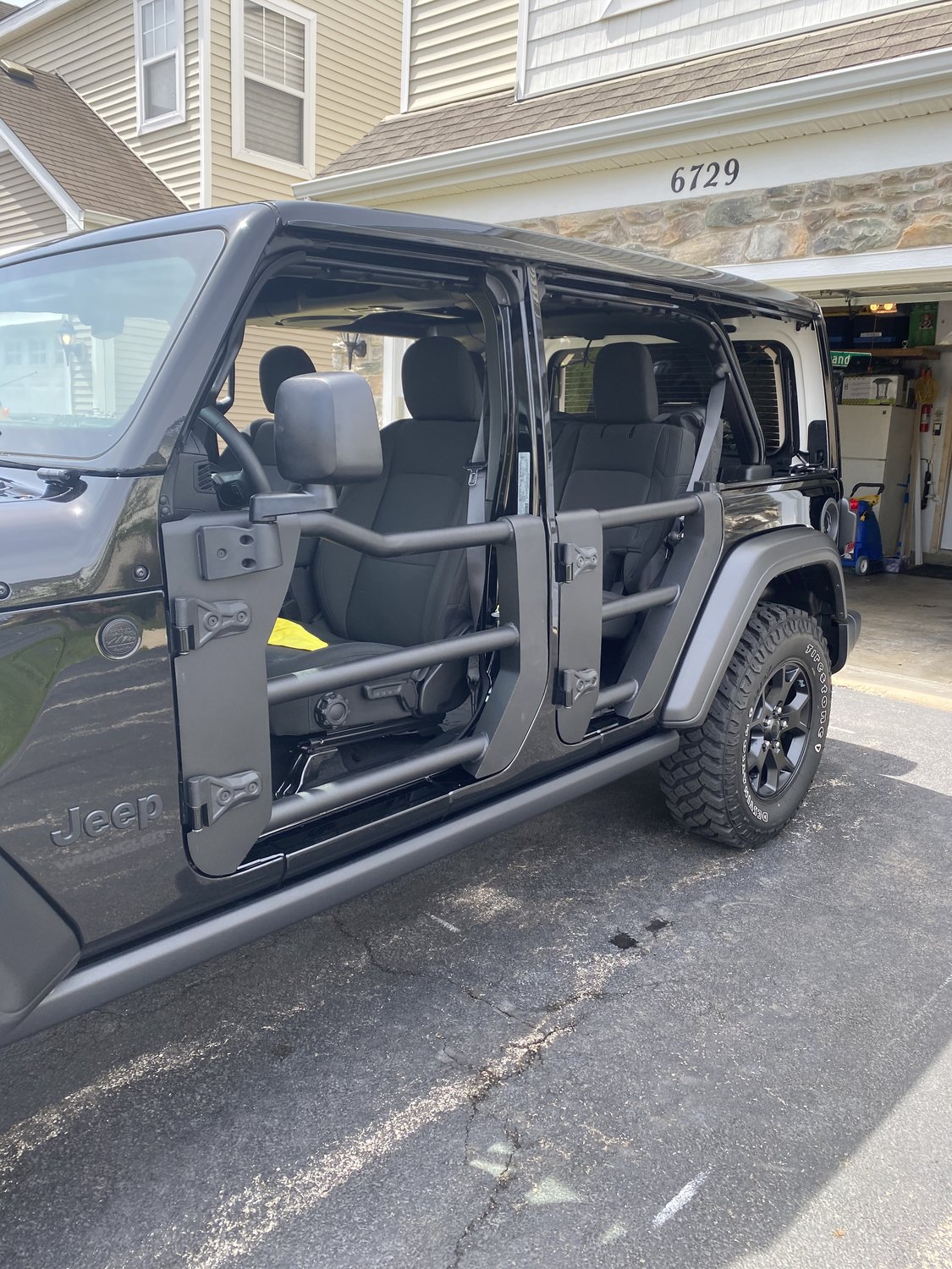 Carnivore Tube Doors for 18-24 Jeep Wrangler JL & Gladiator JT | Quadratec