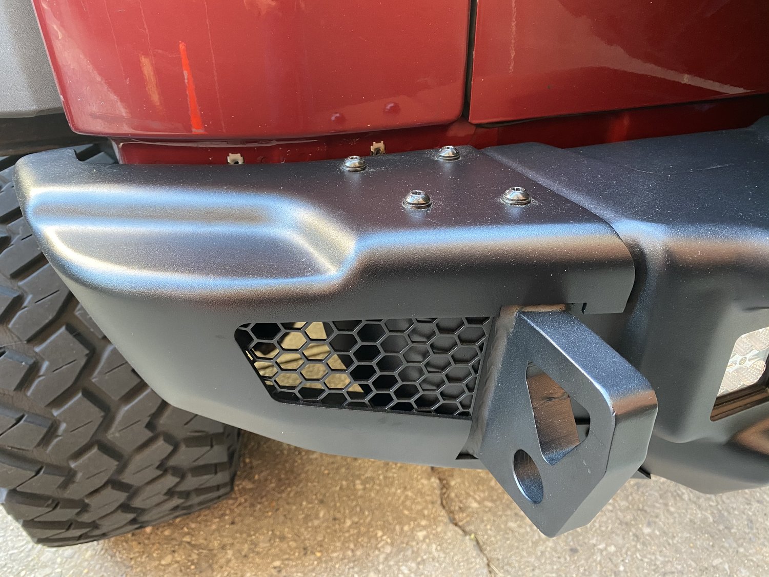 Smittybilt 76732 Stryker Rear Bumper for 07-18 Jeep Wrangler JK | Quadratec