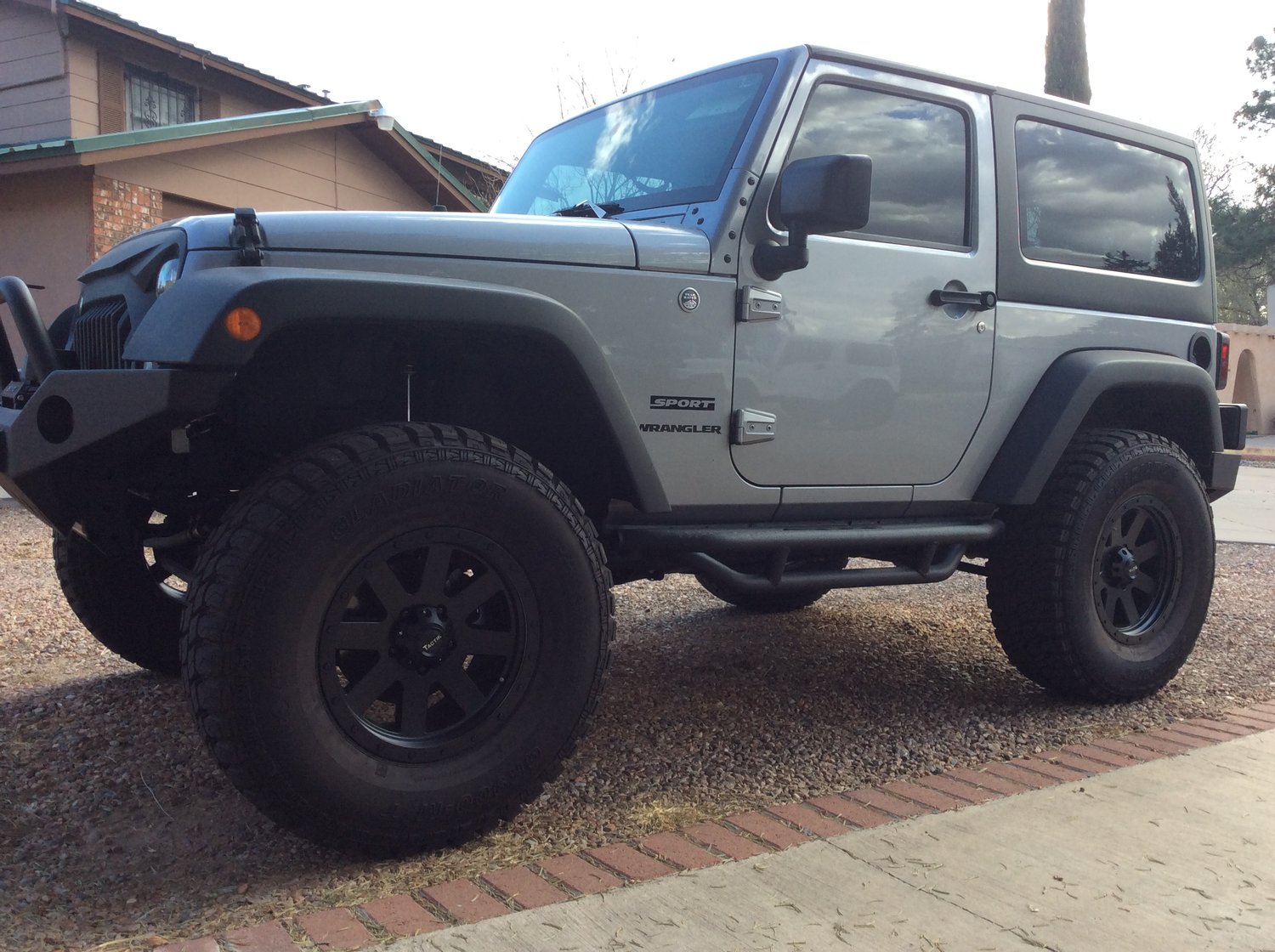 TACTIK T-741 Wheel in Matte Black for 07-22 Jeep Wrangler JL, JK ...