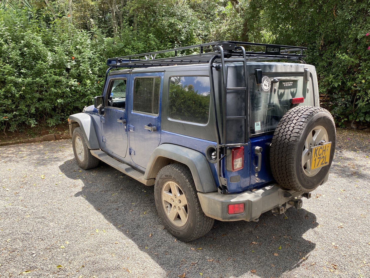 Garvin Driver Side Rack Ladder for 07-18 Jeep Wrangler JK with Garvin ...