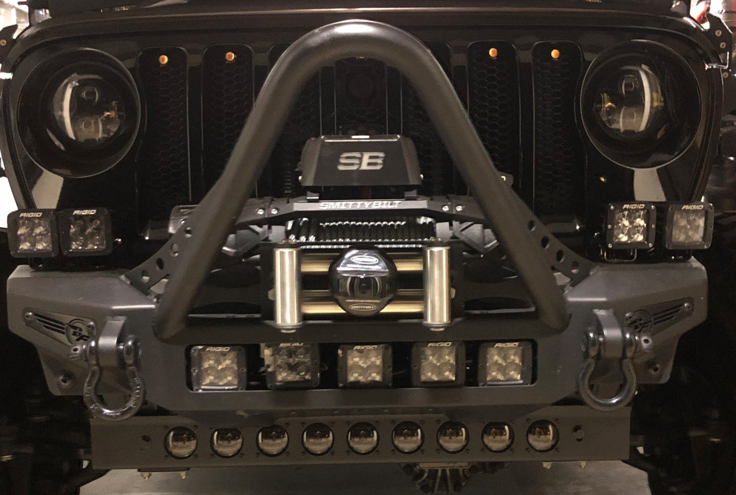 Oracle Lighting Pre-Runner Style LED Grille Light Kit for 18-23 Jeep ...