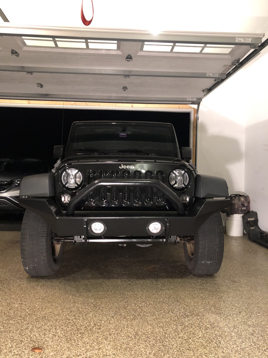 Bestop HighRock 4x4 High Access Front Bumper for 07-18 Jeep Wrangler JK ...