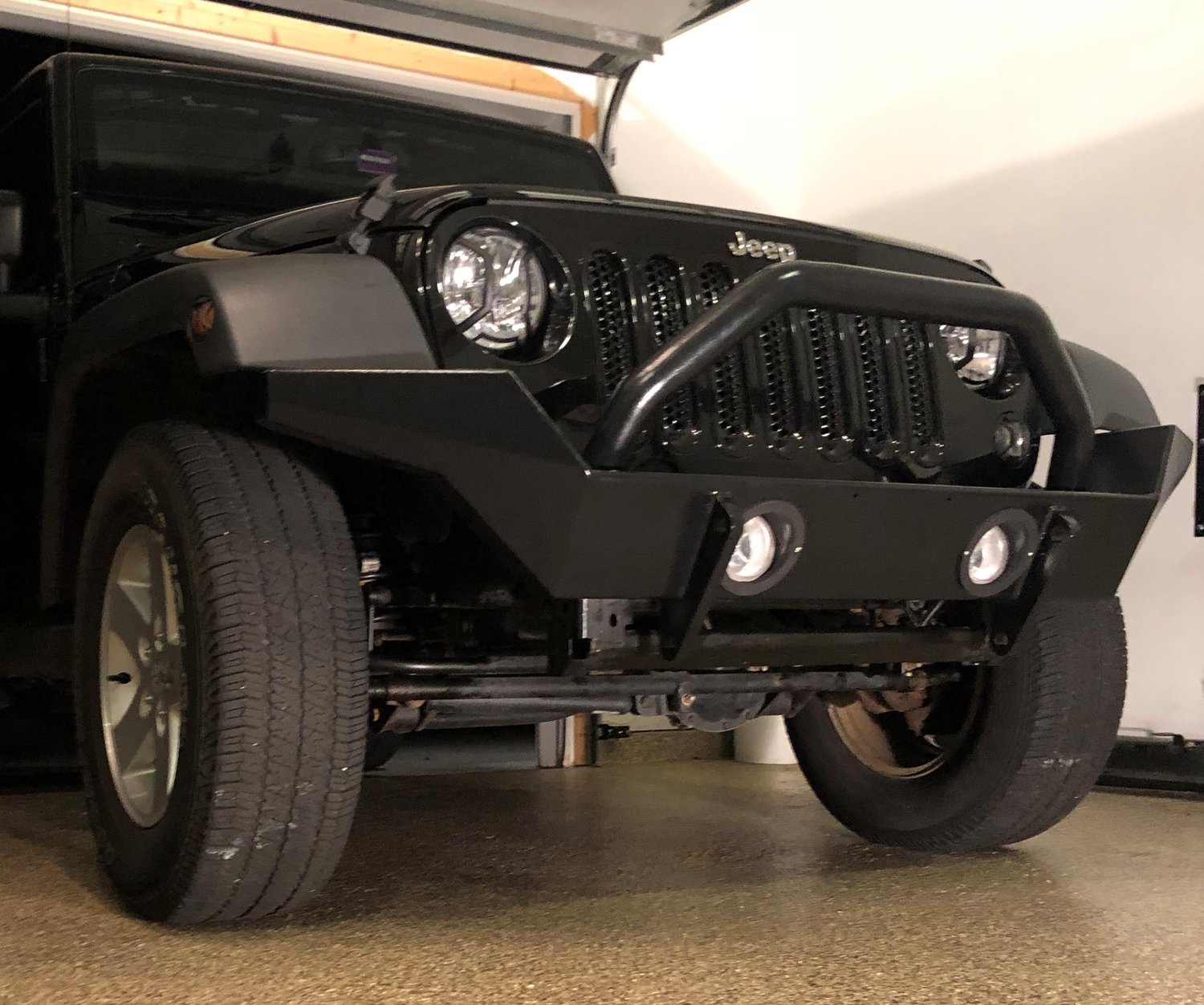 Bestop HighRock 4x4 High Access Front Bumper for 07-18 Jeep Wrangler JK ...