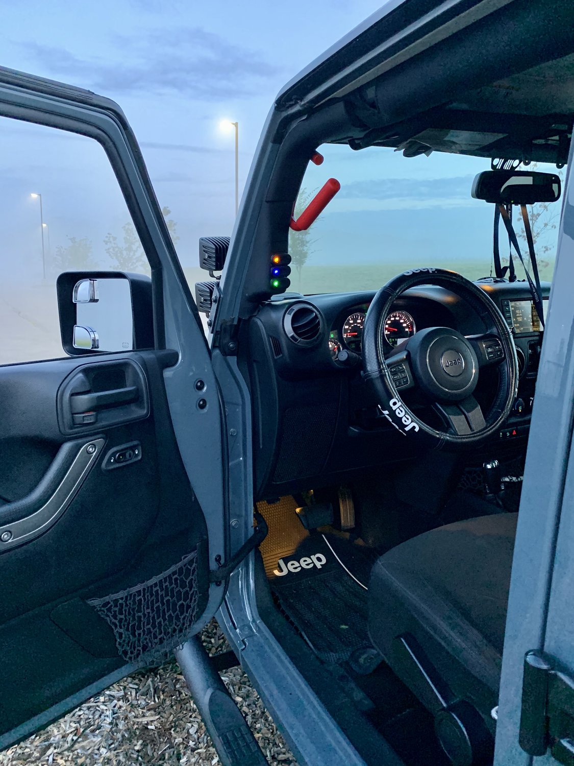 Rugged Ridge 17235.96 Driver Side A-Pillar Switch Pod Kit for 11-18 ...