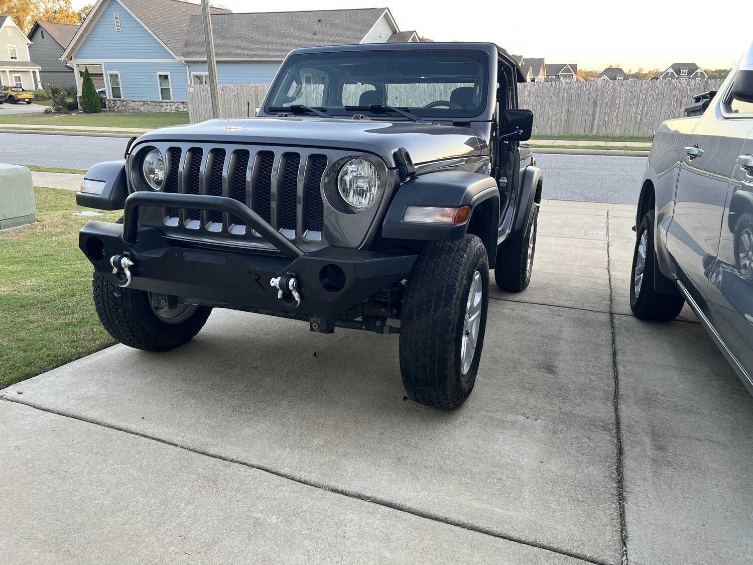 Rampage Products 99306 Rock Rage Front Bumper for 07-23 Jeep Wrangler ...