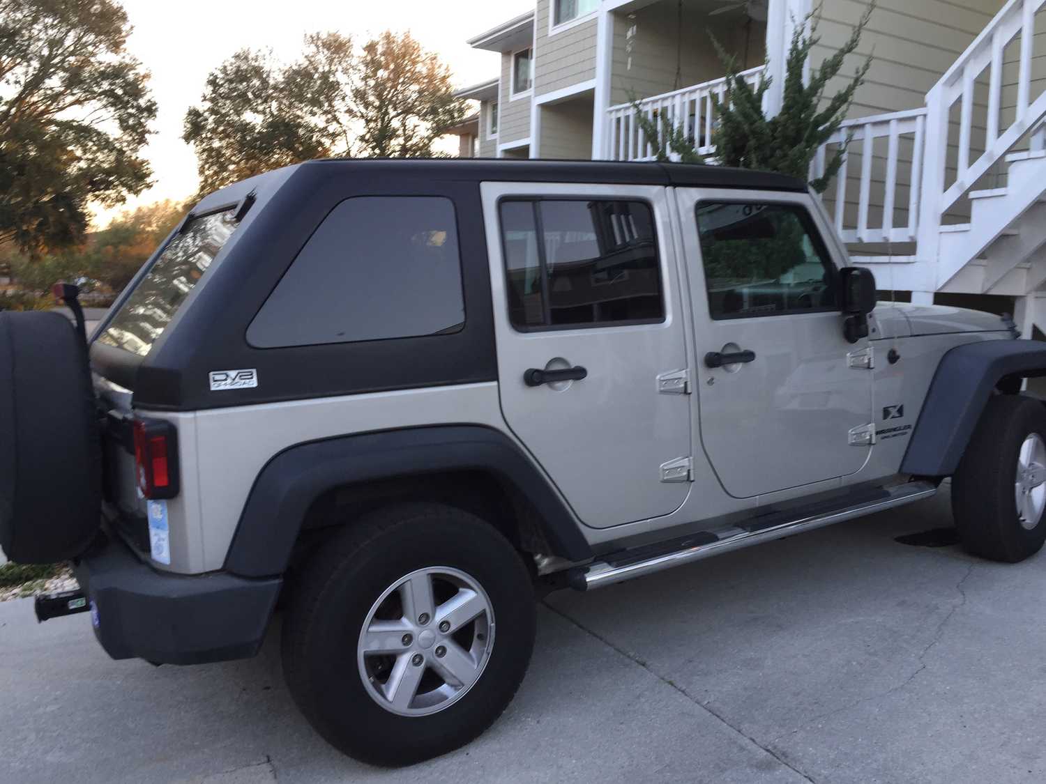 DV8 Offroad Ranger Fast Back Hardtop for 07-18 Jeep Wrangler Unlimited ...