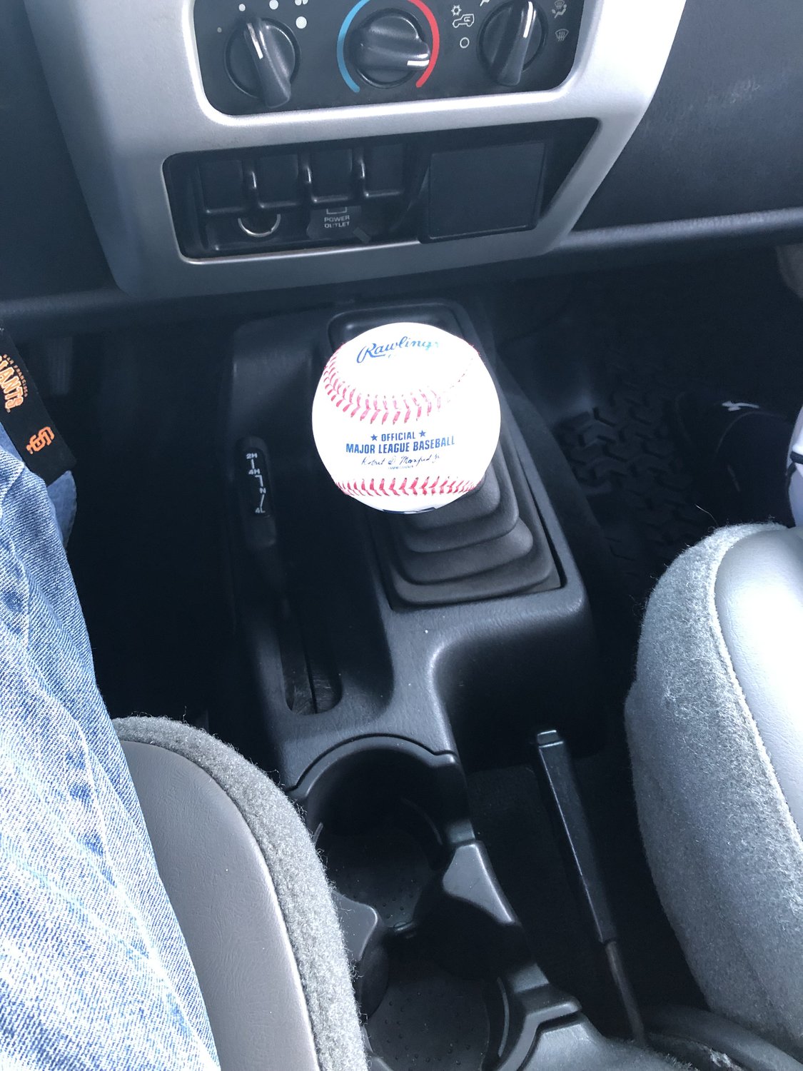 RockNob RN-U-301 Rawlings Official Major League Baseball Shift Knob ...
