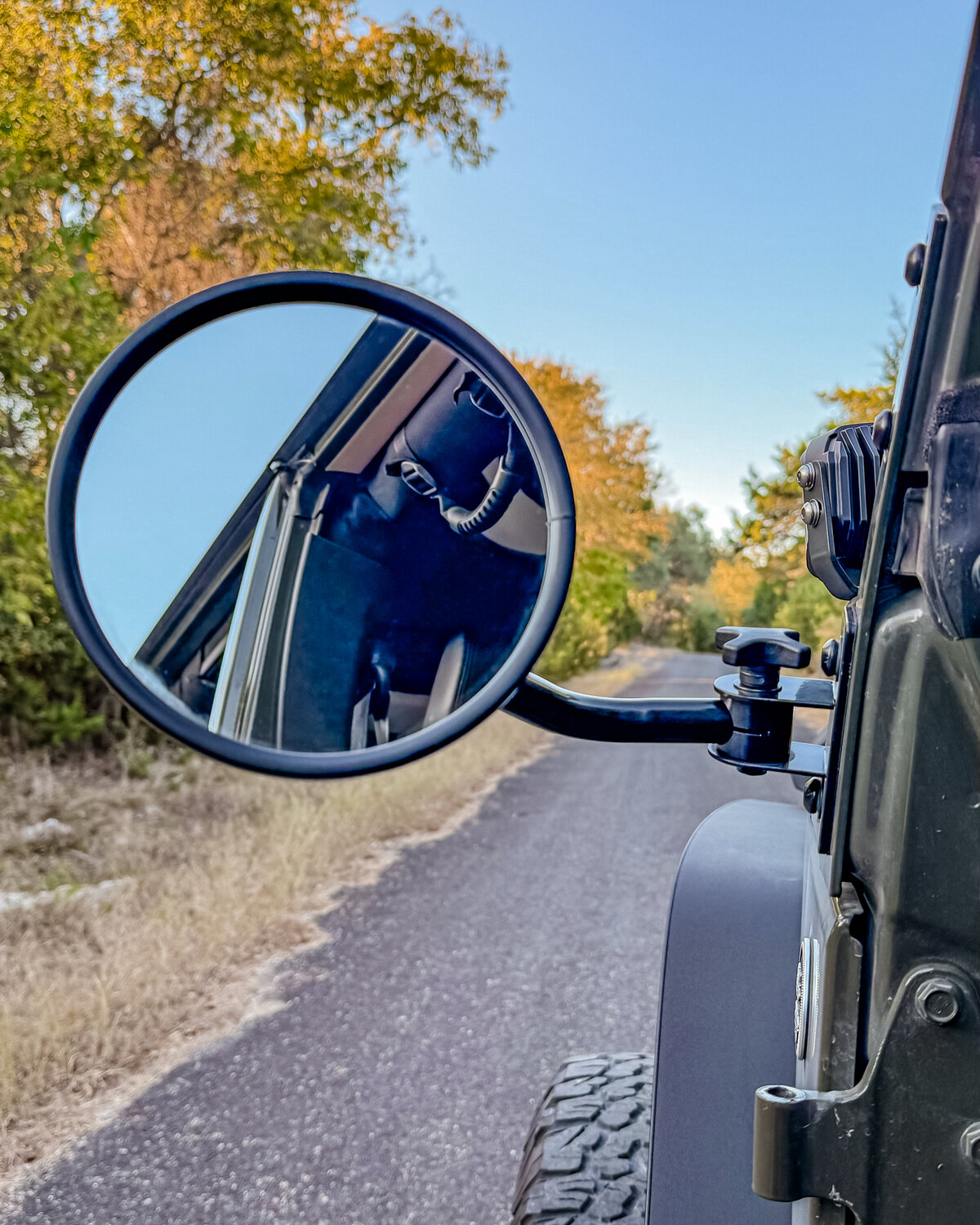 TACTIK Quick Release Side Mirrors for 97-18 Jeep Wrangler TJ & JK ...