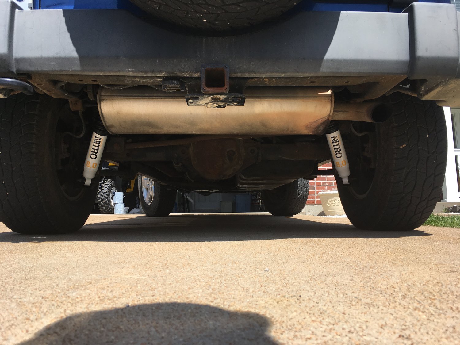 Quadratec Maximum Duty Nitro 8.0 Shock Kit for 07-18 Jeep Wrangler JK ...