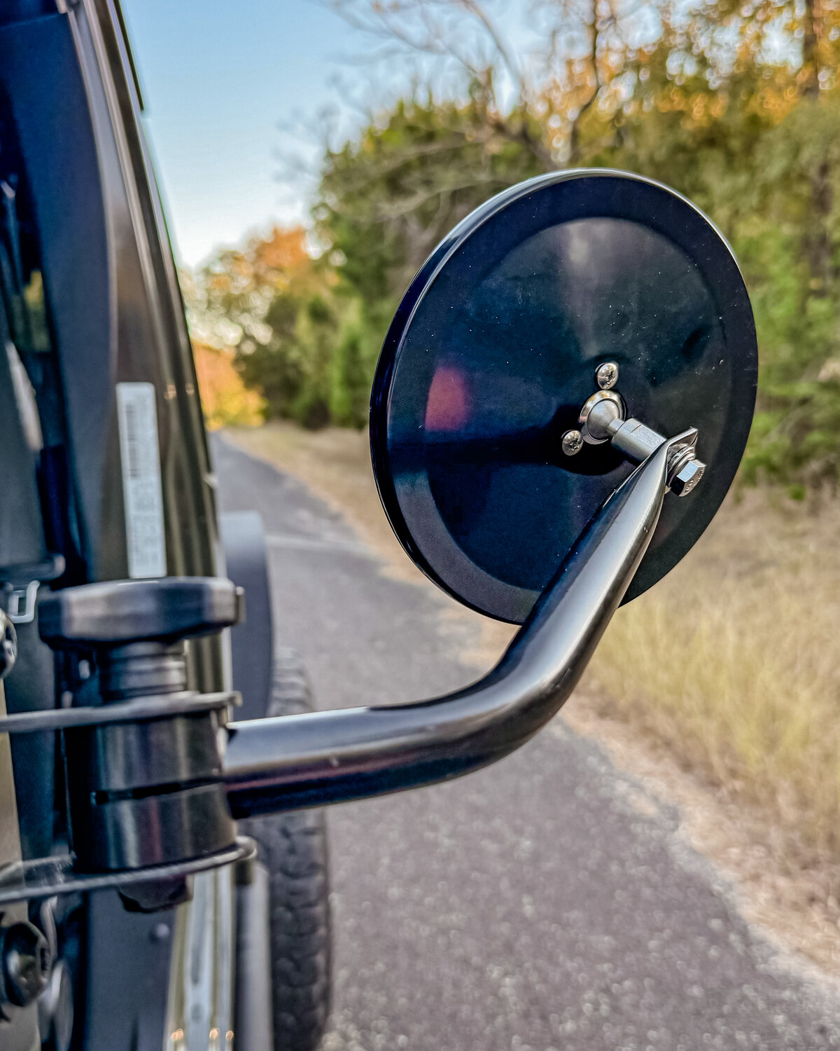 TACTIK Quick Release Side Mirrors for 97-18 Jeep Wrangler TJ & JK ...