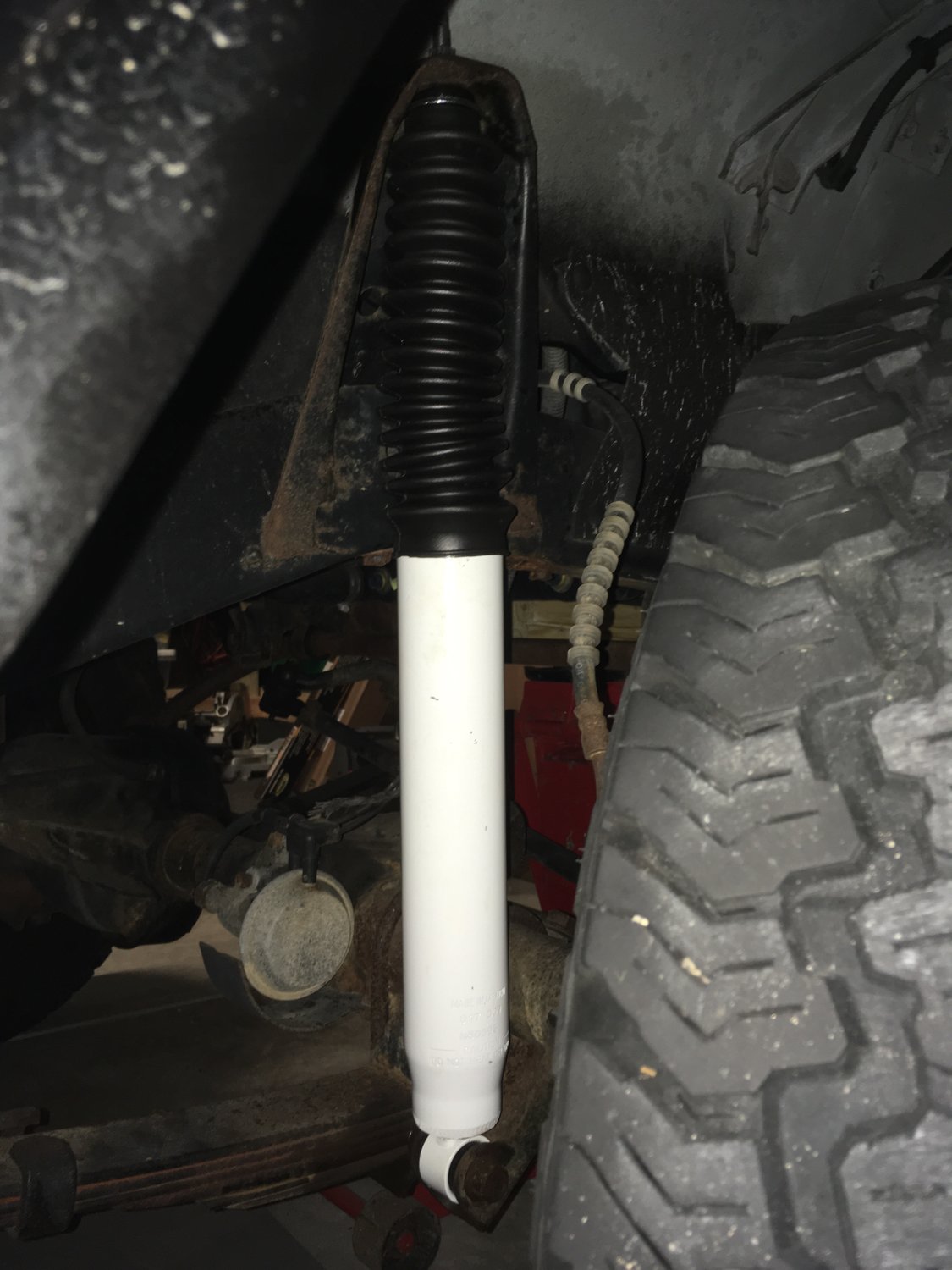 Quadratec Maximum Duty Nitro 8.0 Shock Kit for 87-95 Jeep Wrangler YJ ...