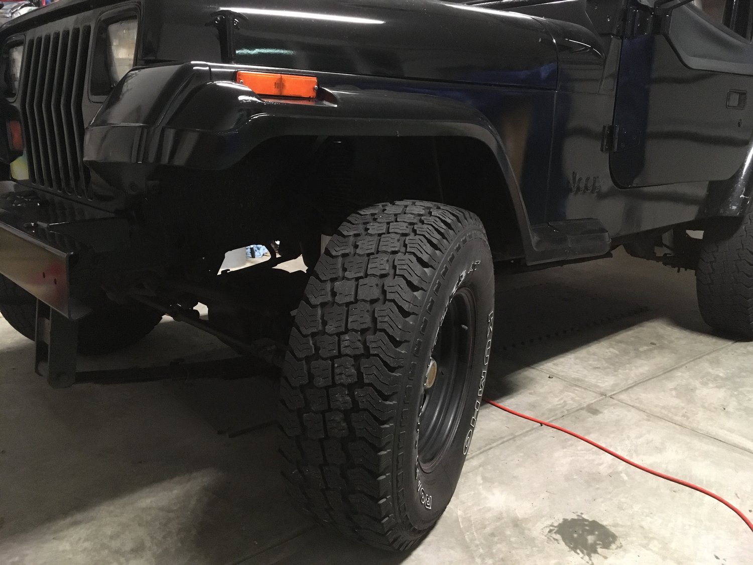 Quadratec Maximum Duty Nitro 8.0 Shock Kit for 87-95 Jeep Wrangler YJ ...