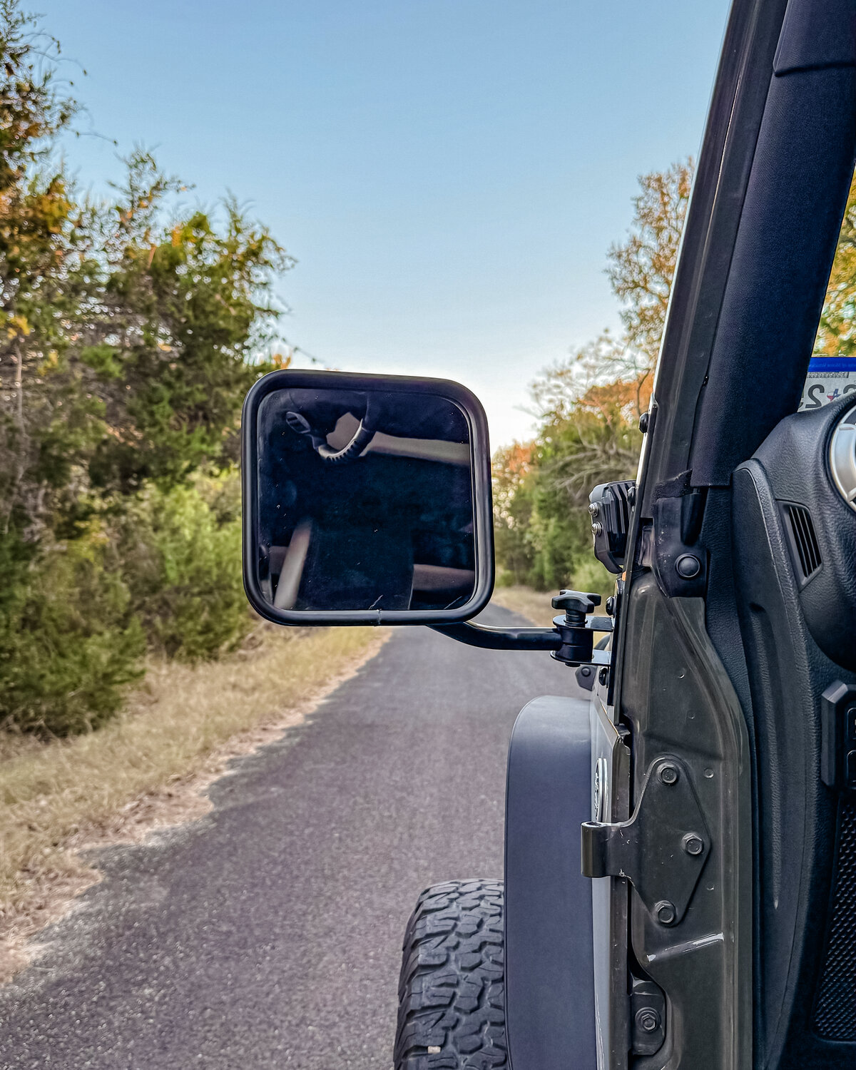TACTIK Quick Release Side Mirrors for 97-18 Jeep Wrangler TJ & JK ...