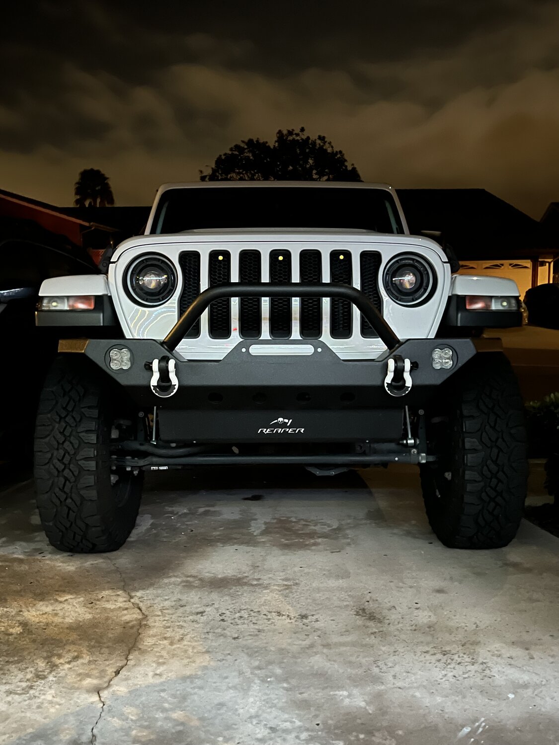 TACTIK HD Front Bumper w/ Hoop for 18-23 Jeep Wrangler JL & Gladiator ...