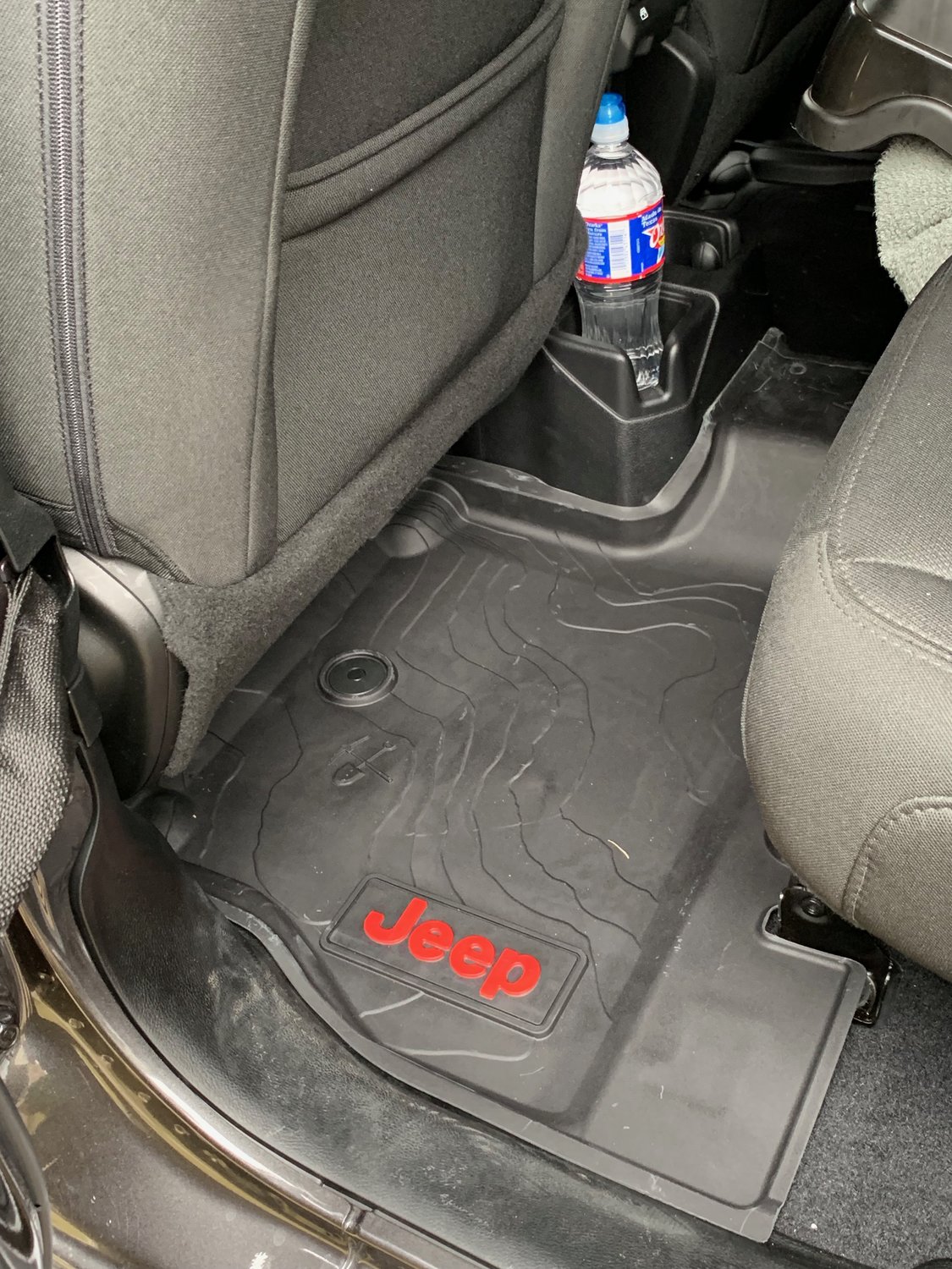 Mopar All-Weather Front & Rear Floor Liner Set for 18-24 Jeep Wrangler ...