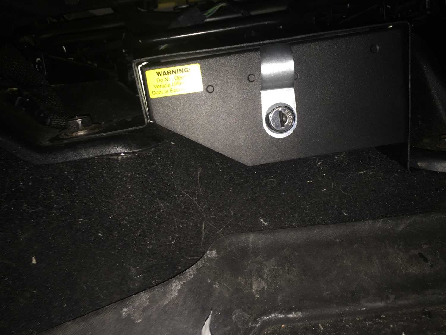 Tuffy Security Products Drivers Side Conceal Carry Underseat Security Drawer for 07-18 Jeep ...