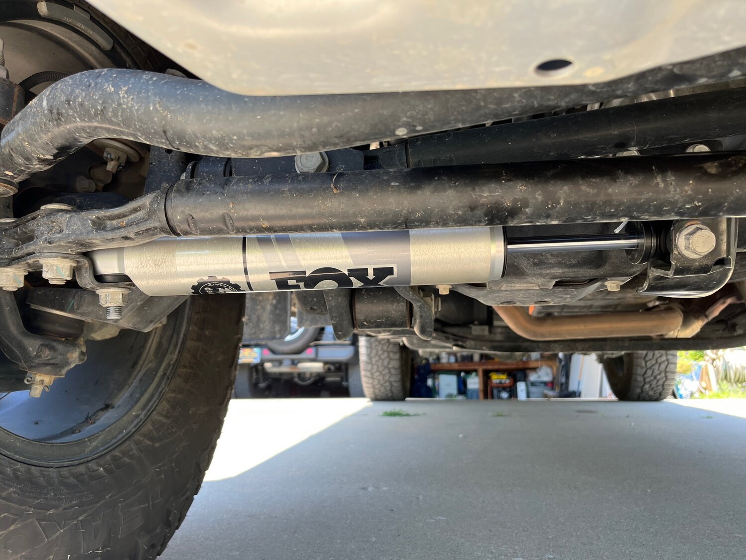 Mopar 77072360AC Fox Steering Stabilizer for 07-24 Jeep Wrangler JL, JK ...