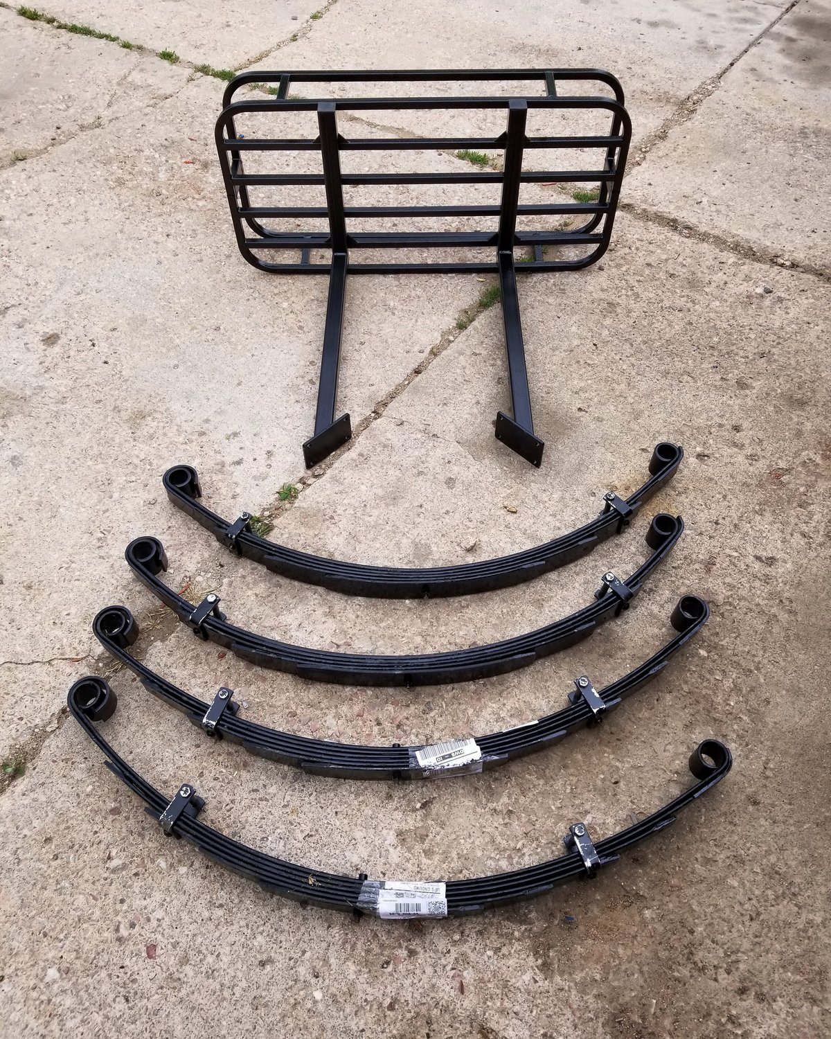 Rubicon Express RE1454 Extreme-Duty 4.5" Front Leaf Spring for 87-95 ...