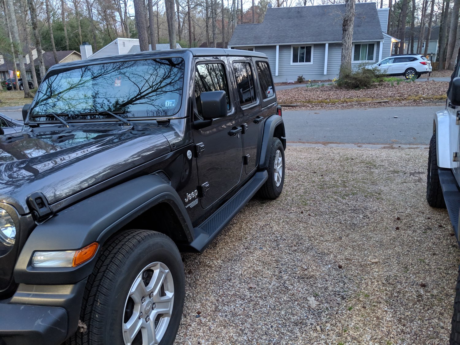 Mopar 82215164AB Production Style Side Steps for 18-24 Jeep Wrangler JL ...